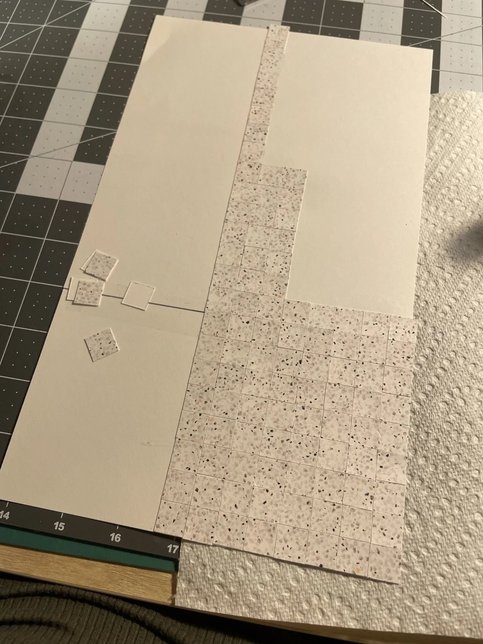 Dollhouse Floor Ideas and Wall Treatments — Martin Goes Mini