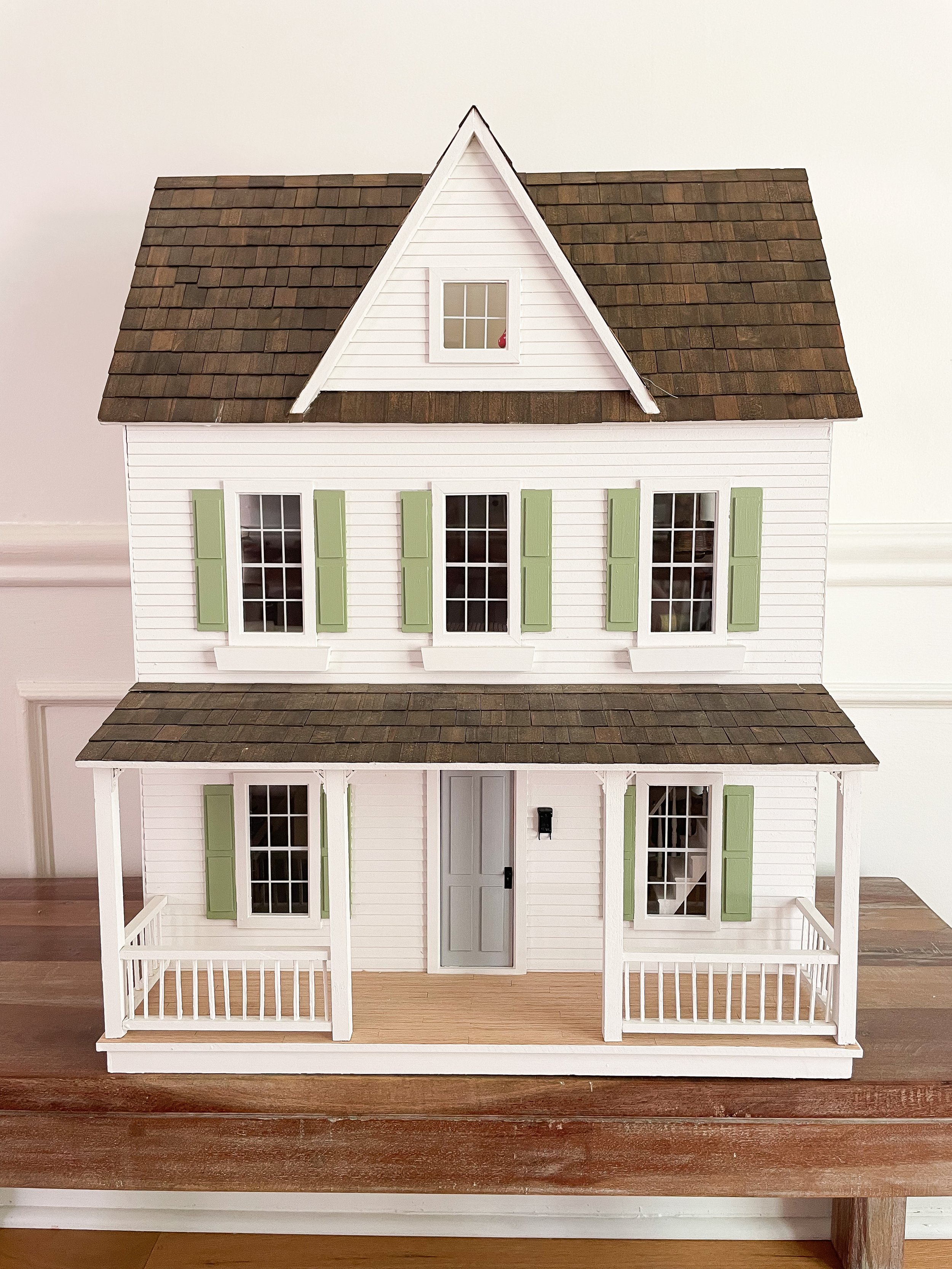 Vermont Farmhouse Jr Dollhouse DIY Reno — Martin Goes Mini