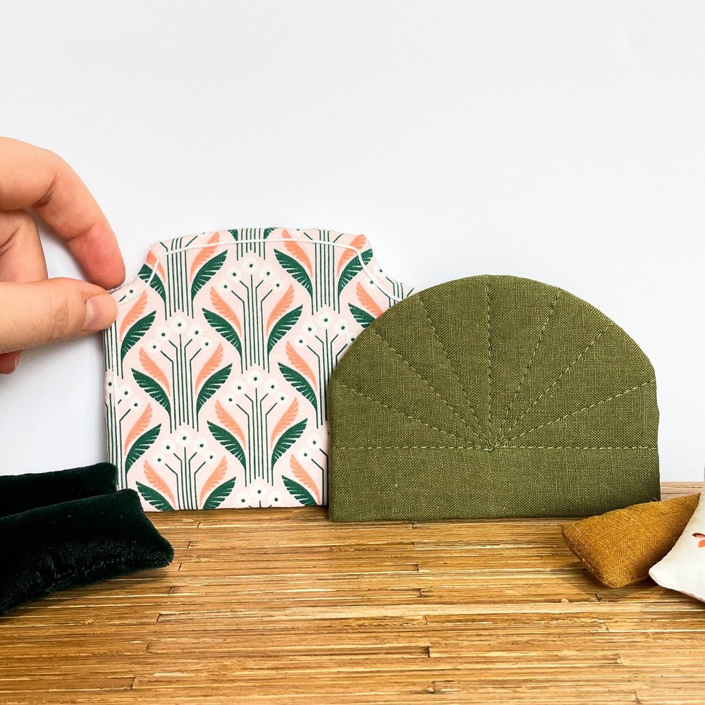 Dollhouse Bed DIY: Upholstered Headboards — Martin Goes Mini