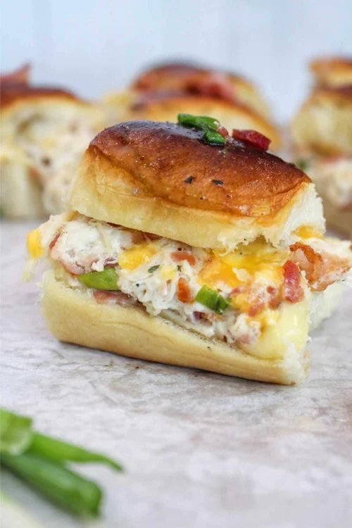Chicken Bacon Ranch Sliders Recipe — Lauren Twigge Nutrition