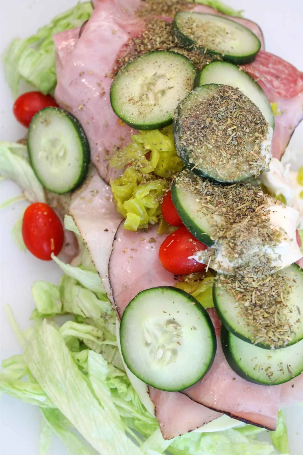 Grinder Salad Wrap — Lauren Twigge Nutrition