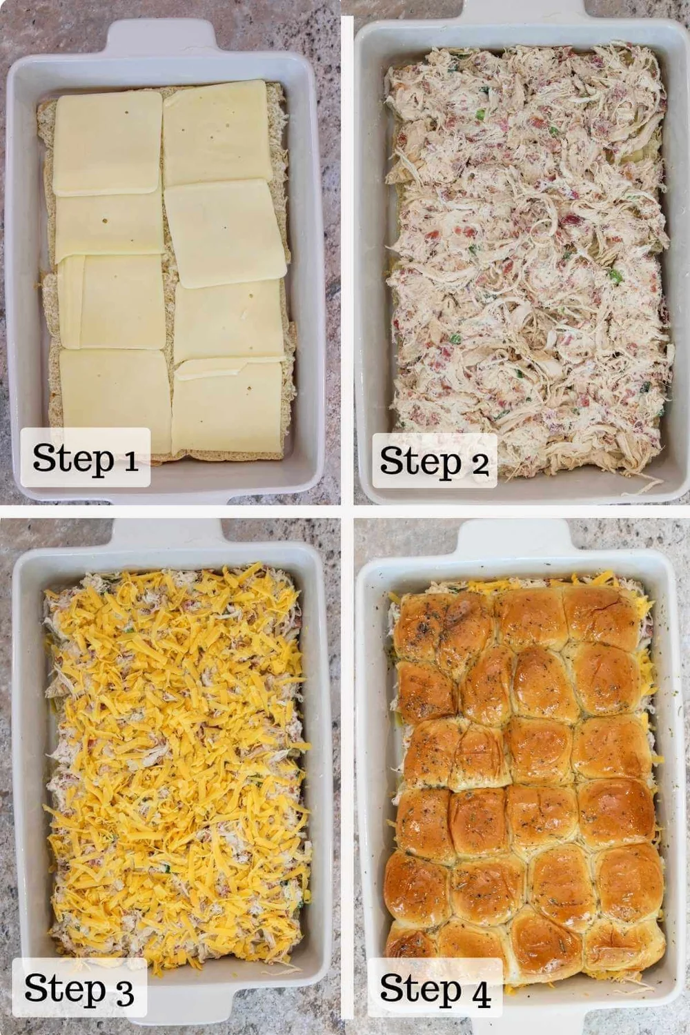 Chicken Bacon Ranch Sliders Recipe — Lauren Twigge Nutrition