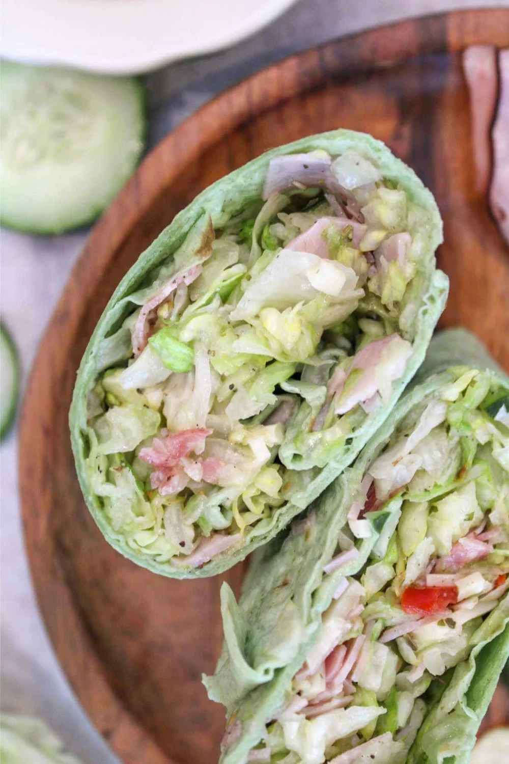 Grinder Salad Wrap — Lauren Twigge Nutrition