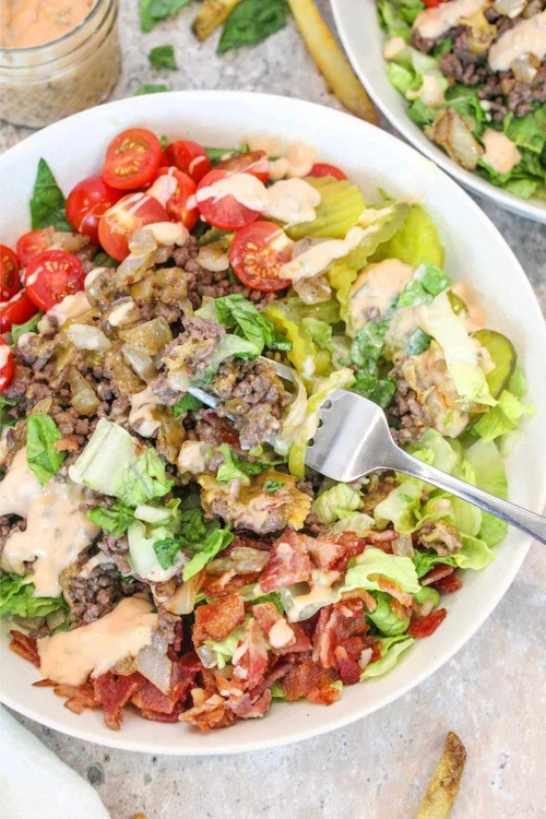 Cheeseburger Bowls — Lauren Twigge Nutrition
