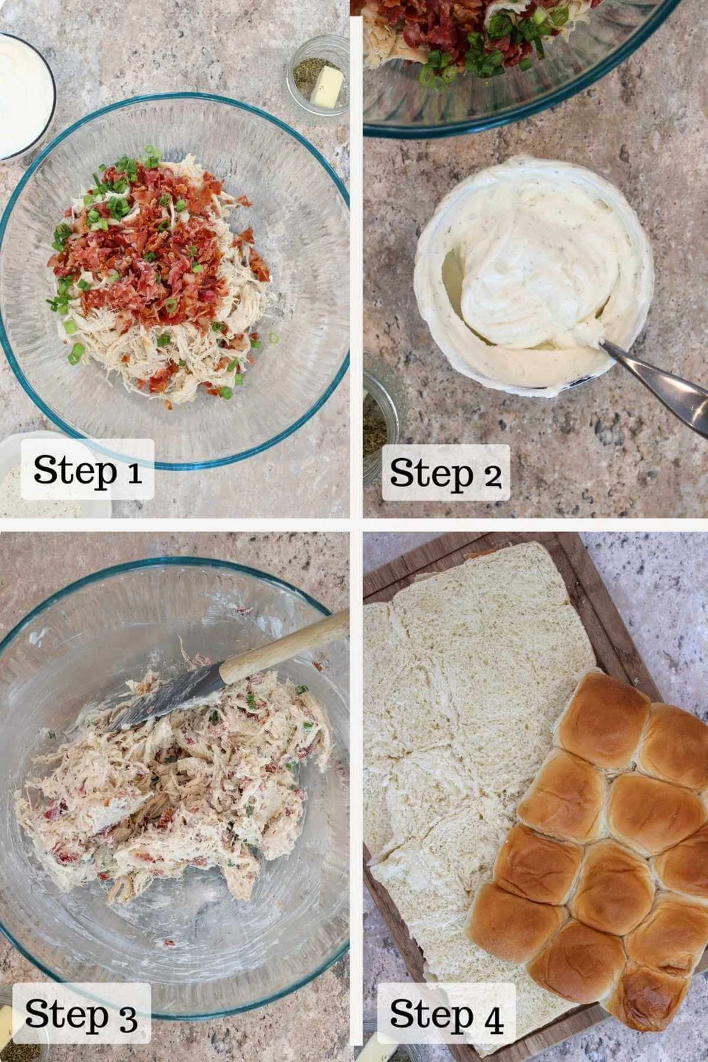Chicken Bacon Ranch Sliders Recipe — Lauren Twigge Nutrition