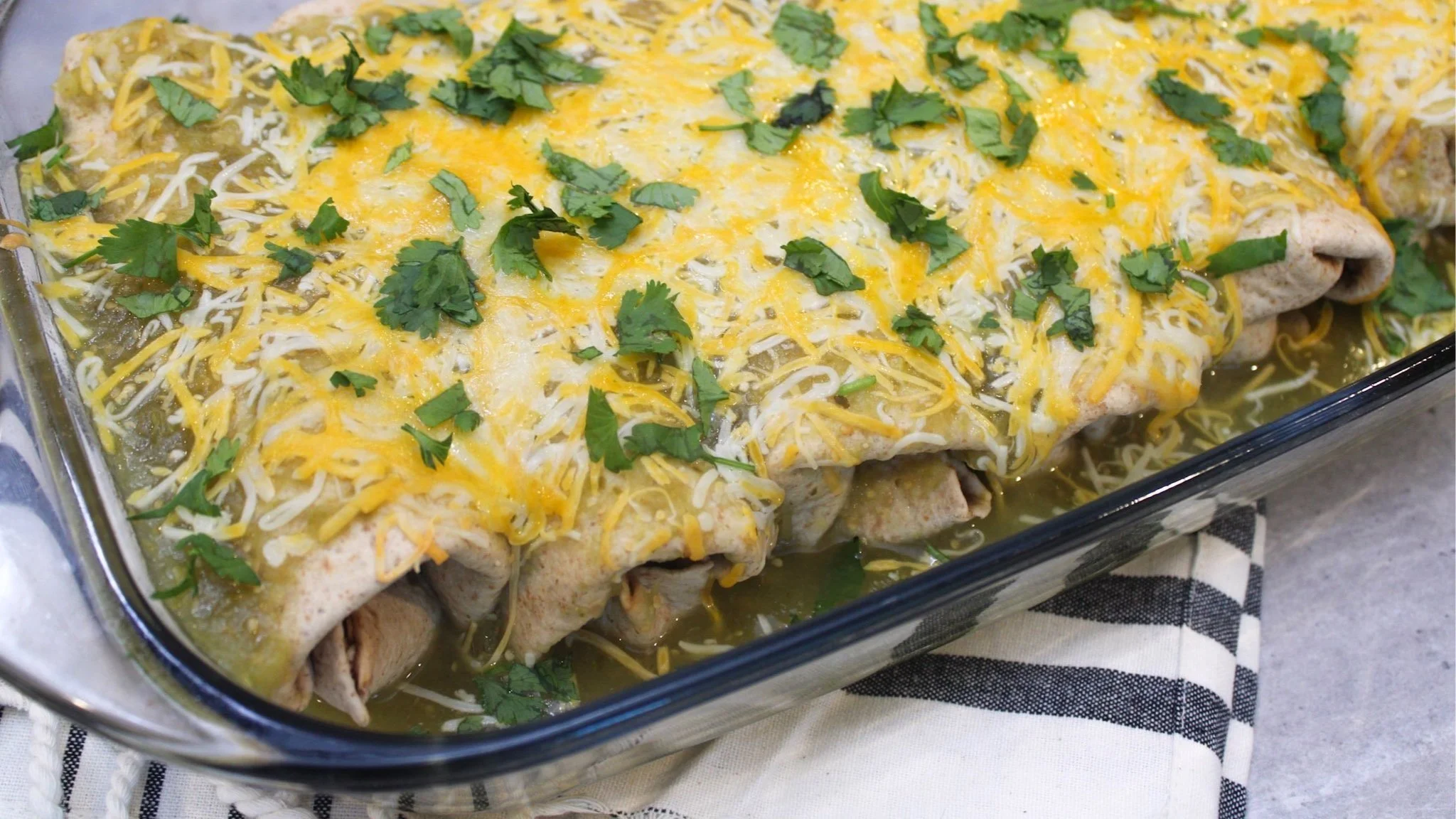 Healthy Chicken Burritos with Salsa Verde — Lauren Twigge Nutrition