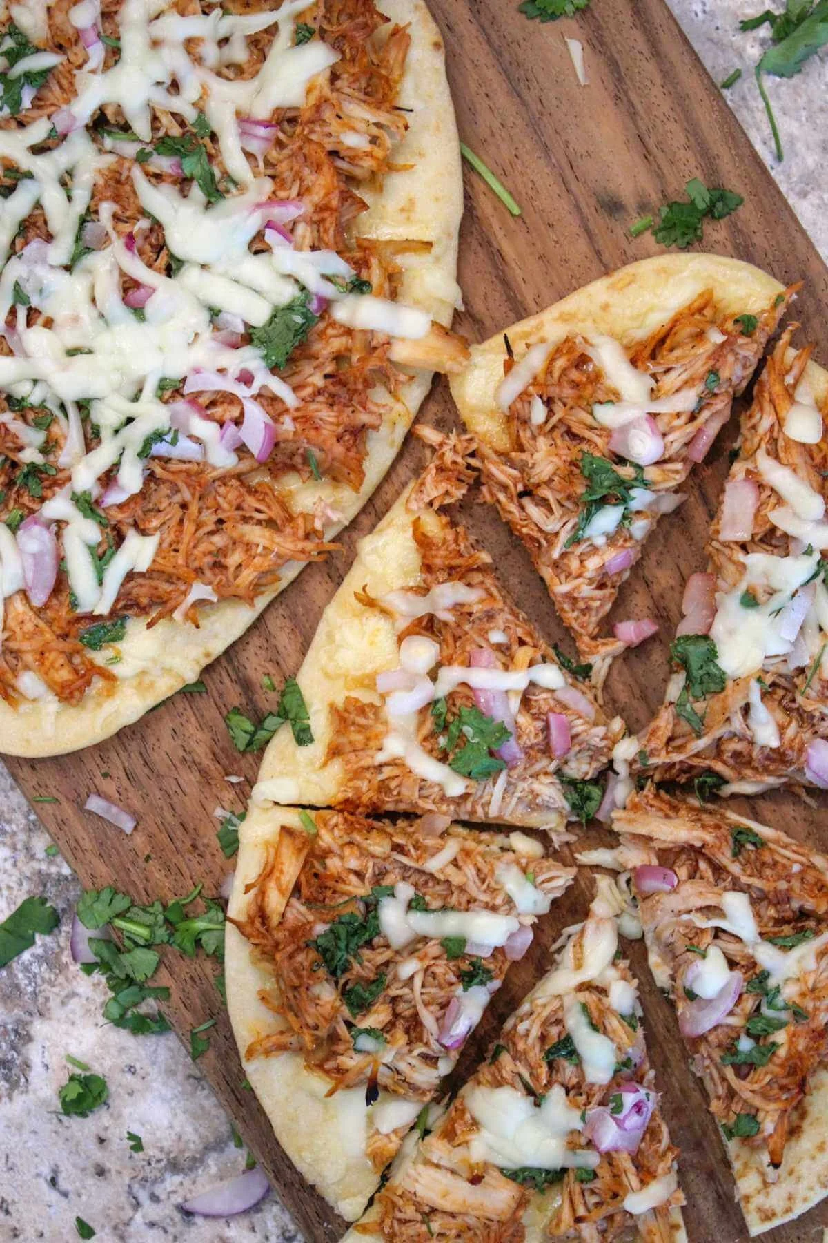 Barbecue Chicken Flatbread — Lauren Twigge Nutrition