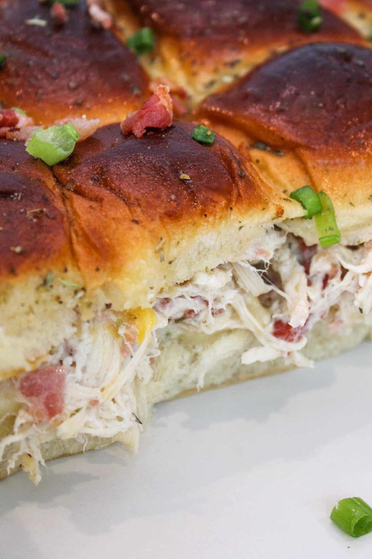 Chicken Bacon Ranch Sliders Recipe — Lauren Twigge Nutrition