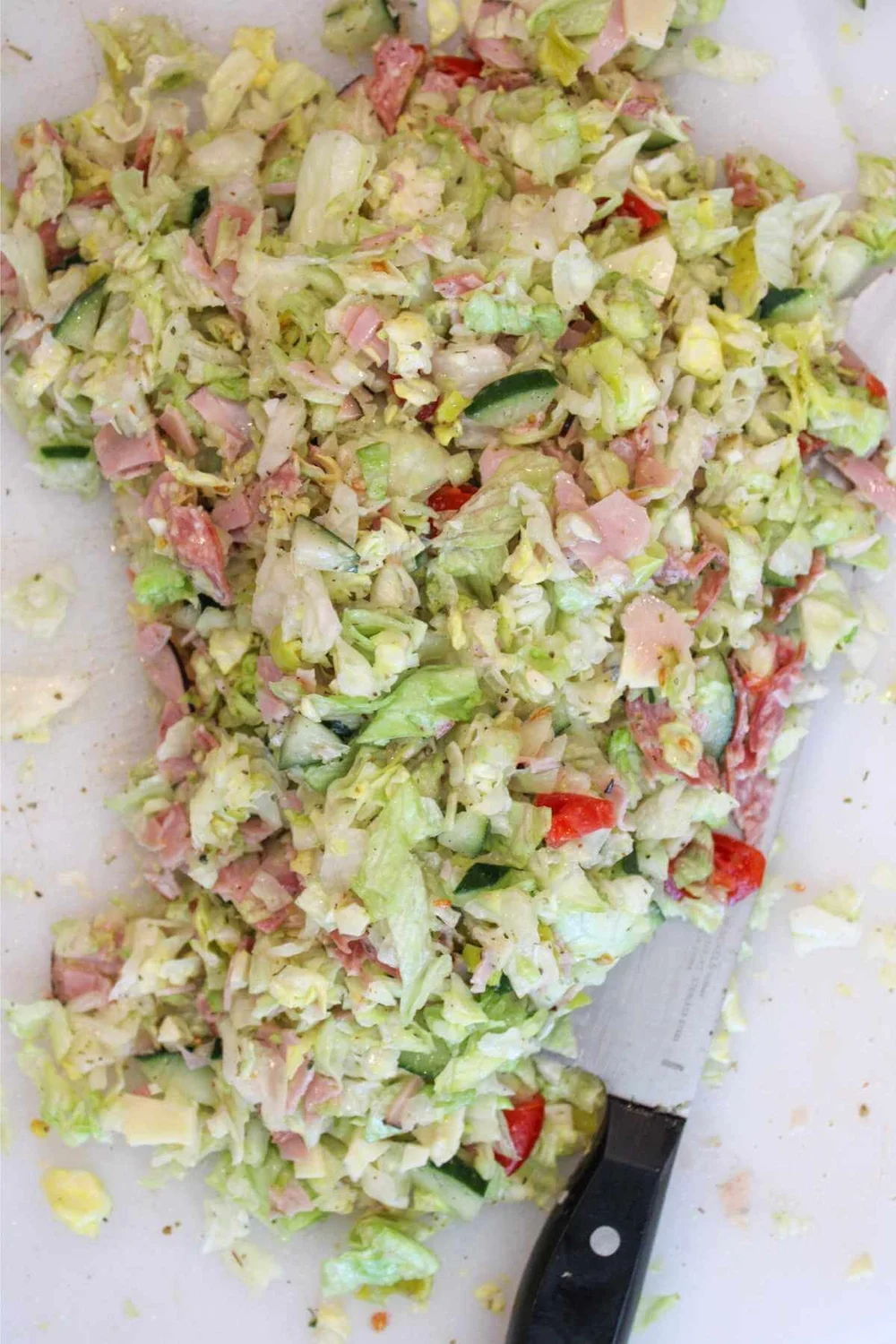 Grinder Salad Wrap — Lauren Twigge Nutrition