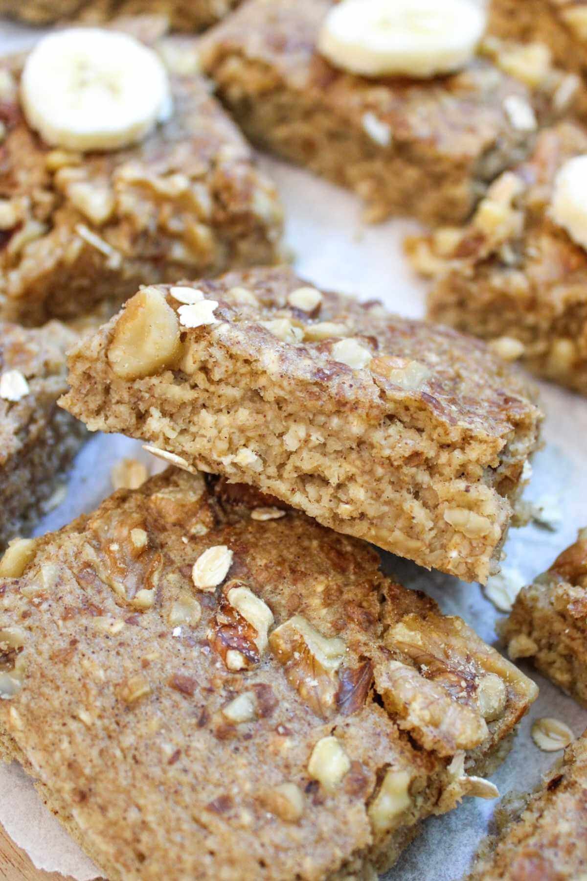 Banana Bread Oatmeal Bake — Lauren Twigge Nutrition