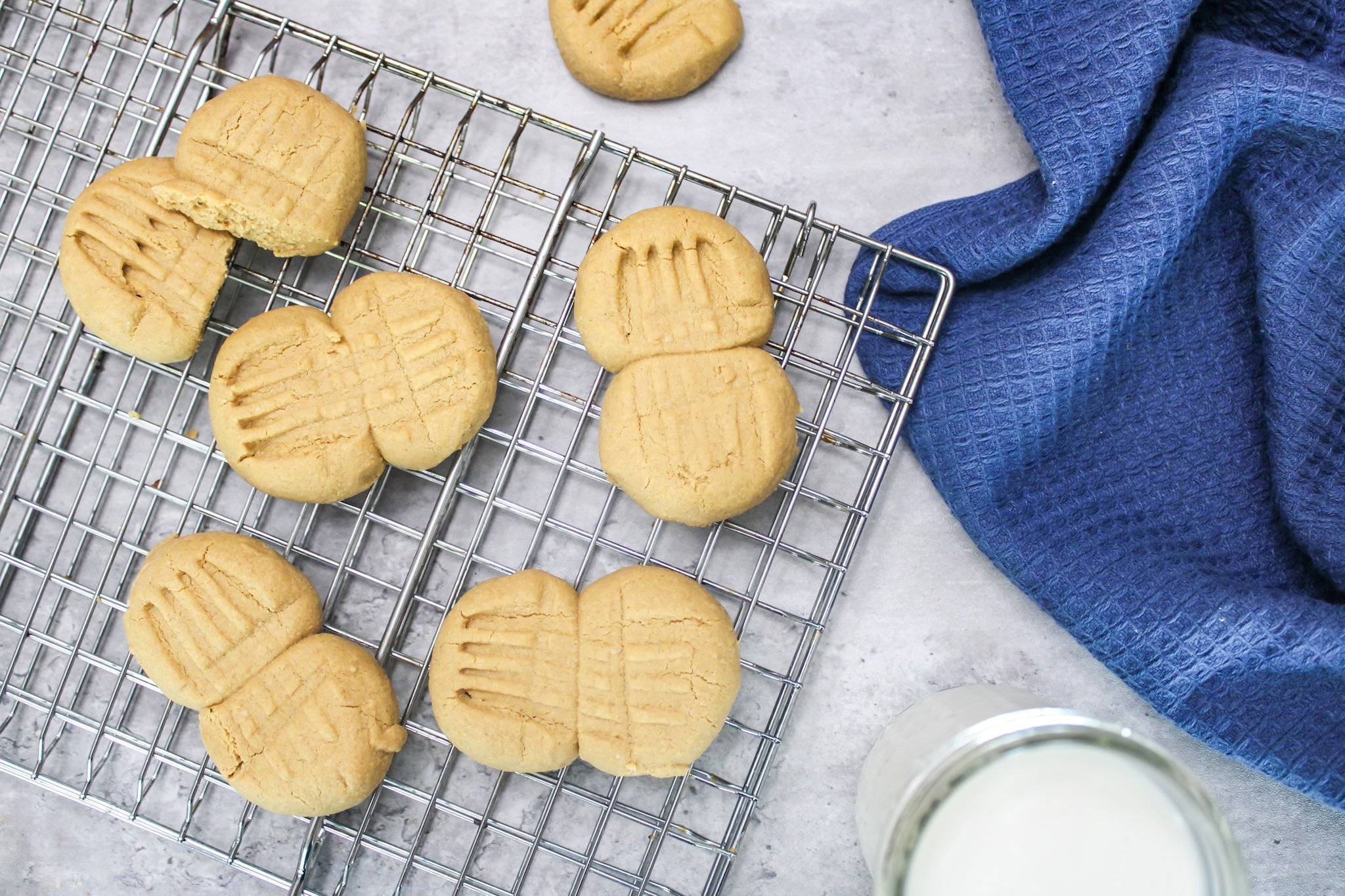 2 Ingredient PB Cookies — Lauren Twigge Nutrition