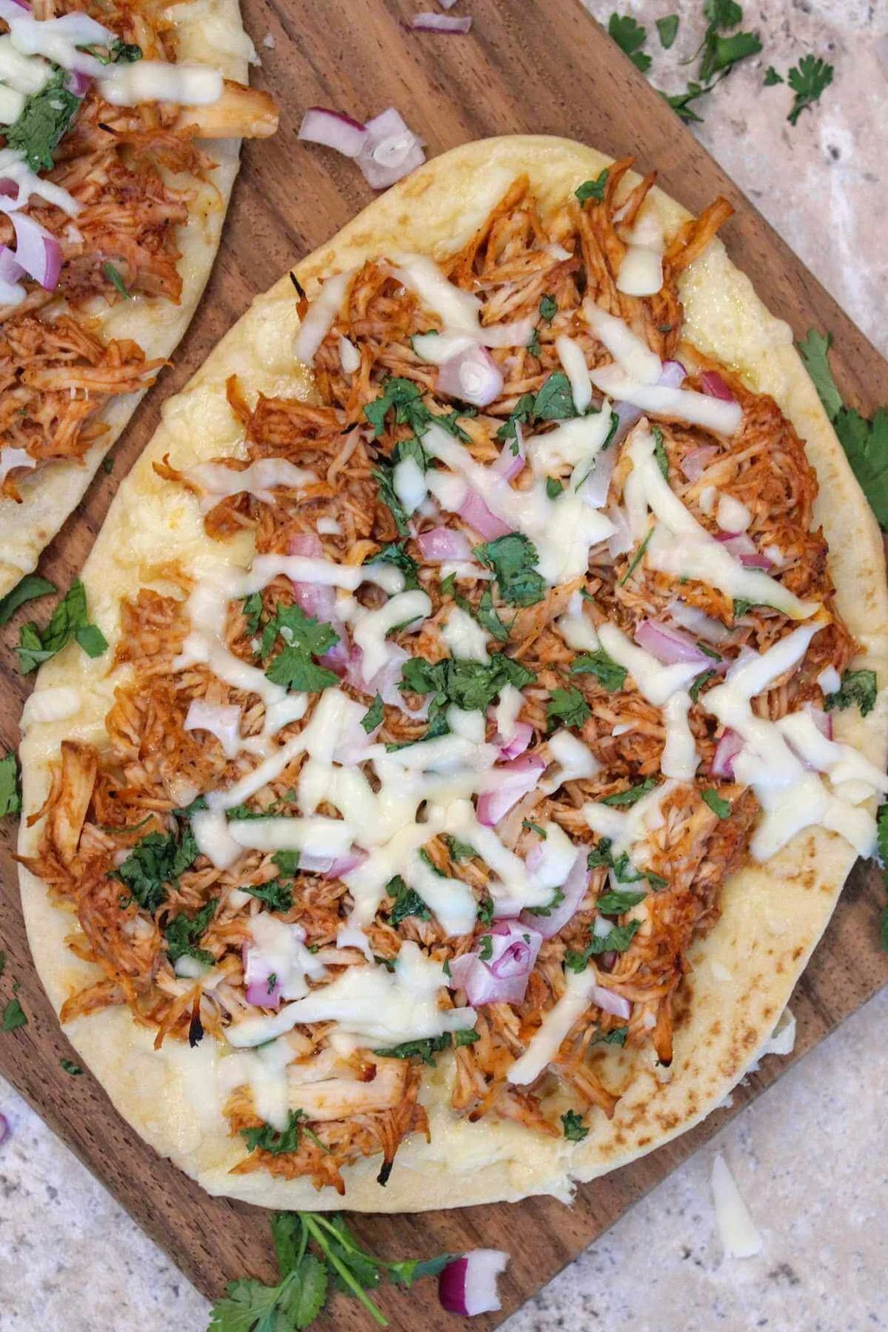 Barbecue Chicken Flatbread — Lauren Twigge Nutrition