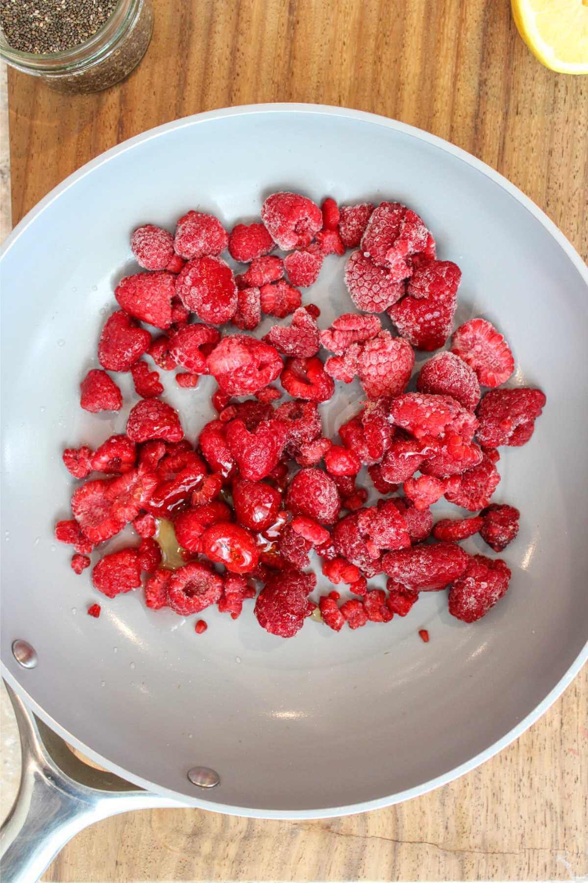 Raspberry Jam Recipe With Chia Seeds — Lauren Twigge Nutrition