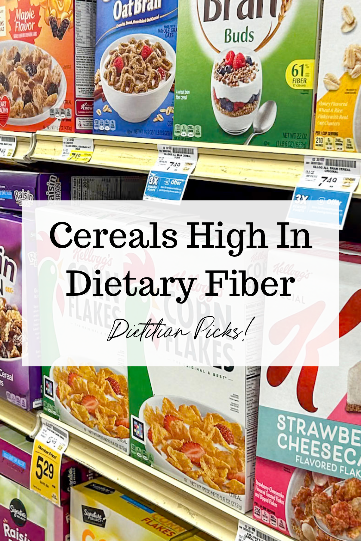Cereals High In Dietary Fiber (Dietitian Picks!) — Lauren Twigge Nutrition