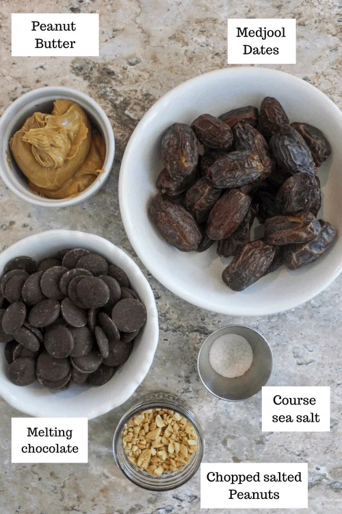Snickers Dates — Lauren Twigge Nutrition