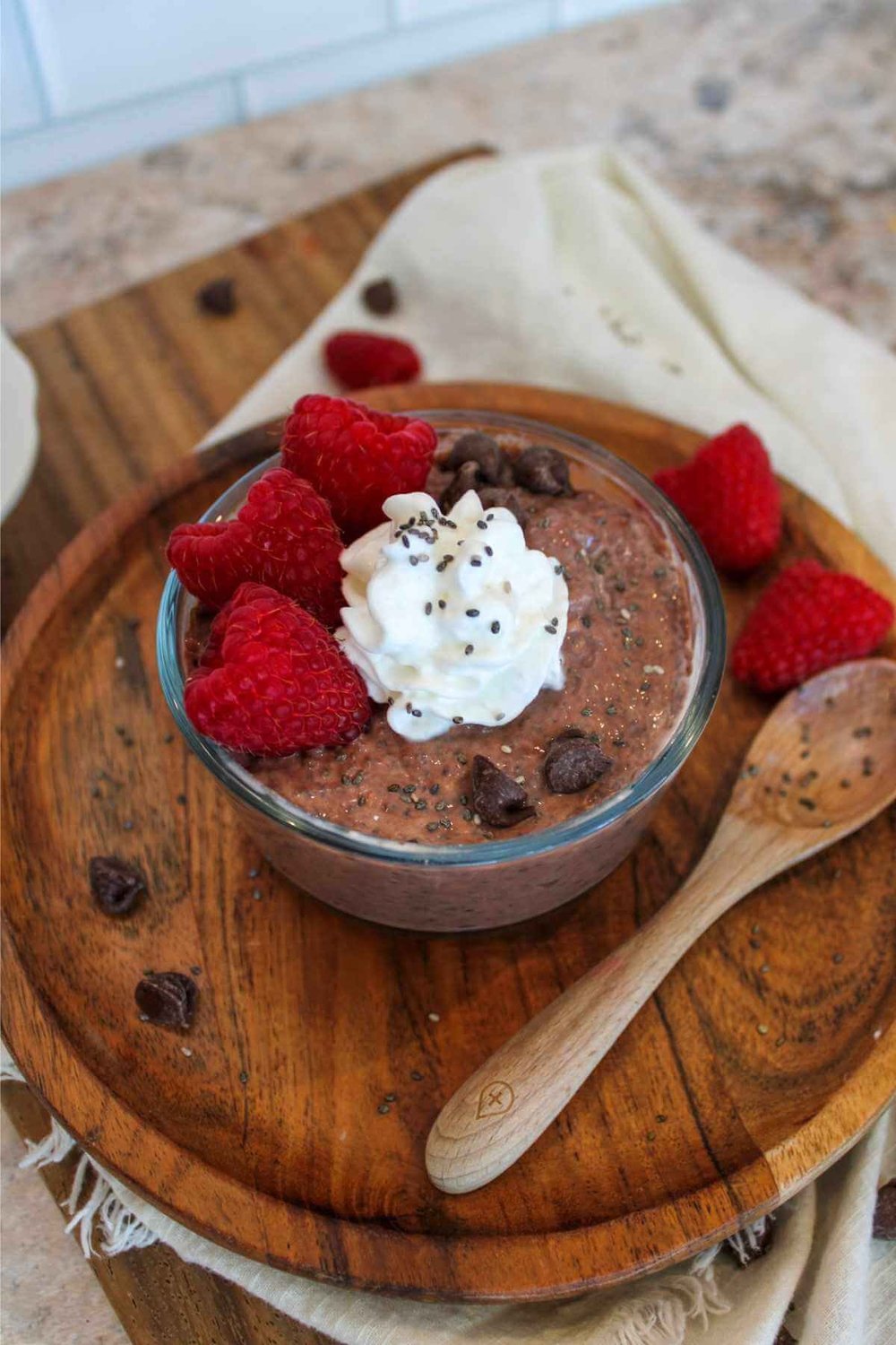 Chocolate Raspberry Chia Seed Pudding — Lauren Twigge Nutrition