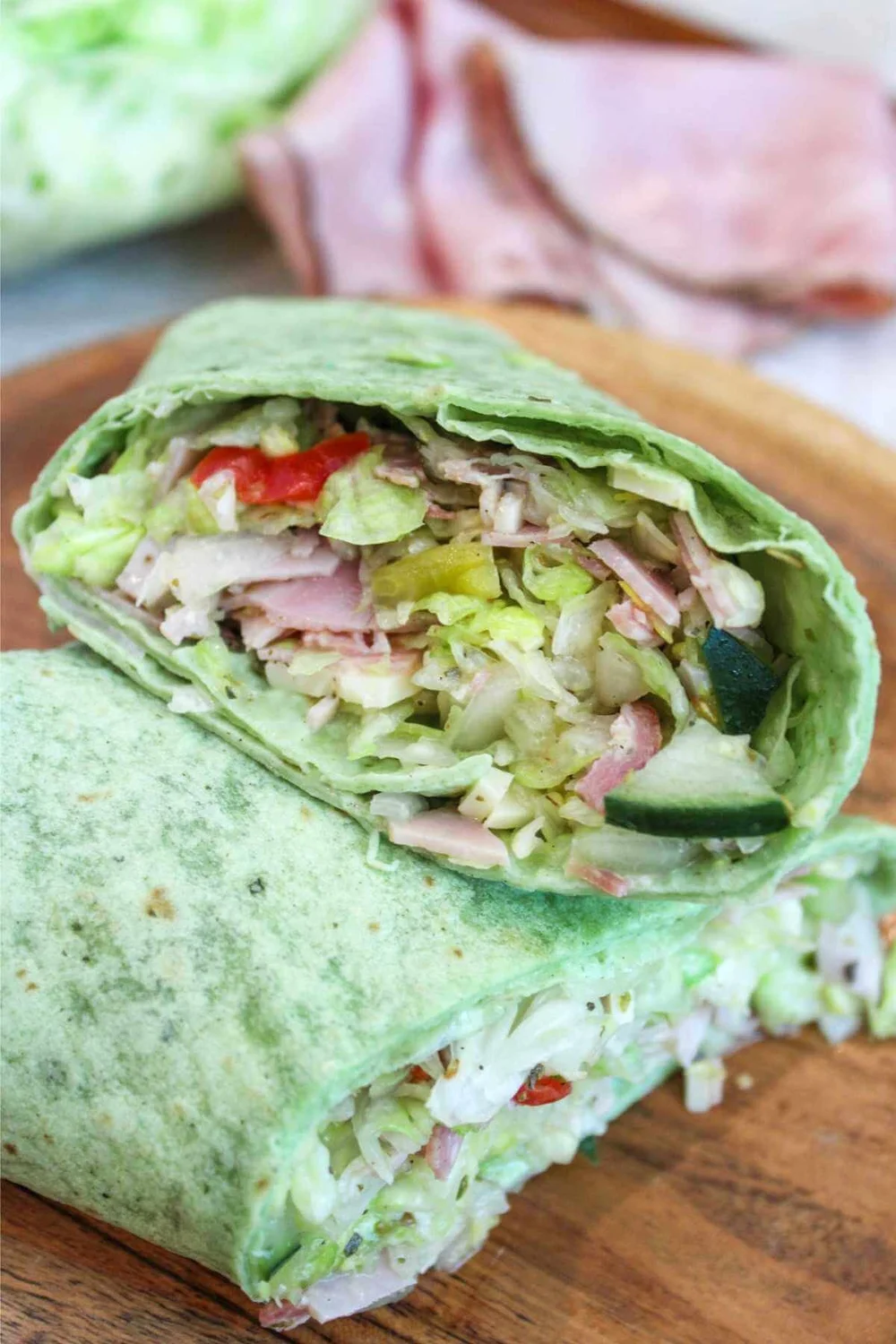Grinder Salad Wrap — Lauren Twigge Nutrition