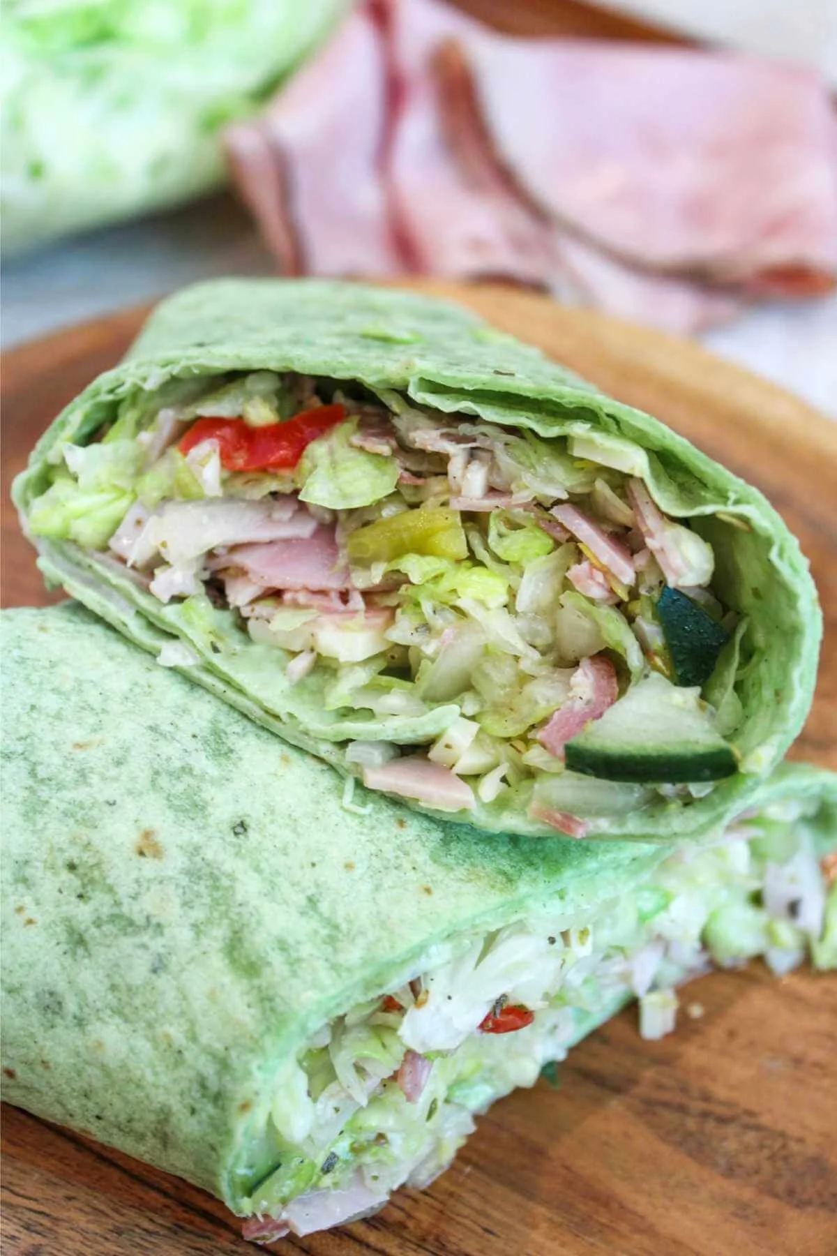 Grinder Salad Wrap — Lauren Twigge Nutrition