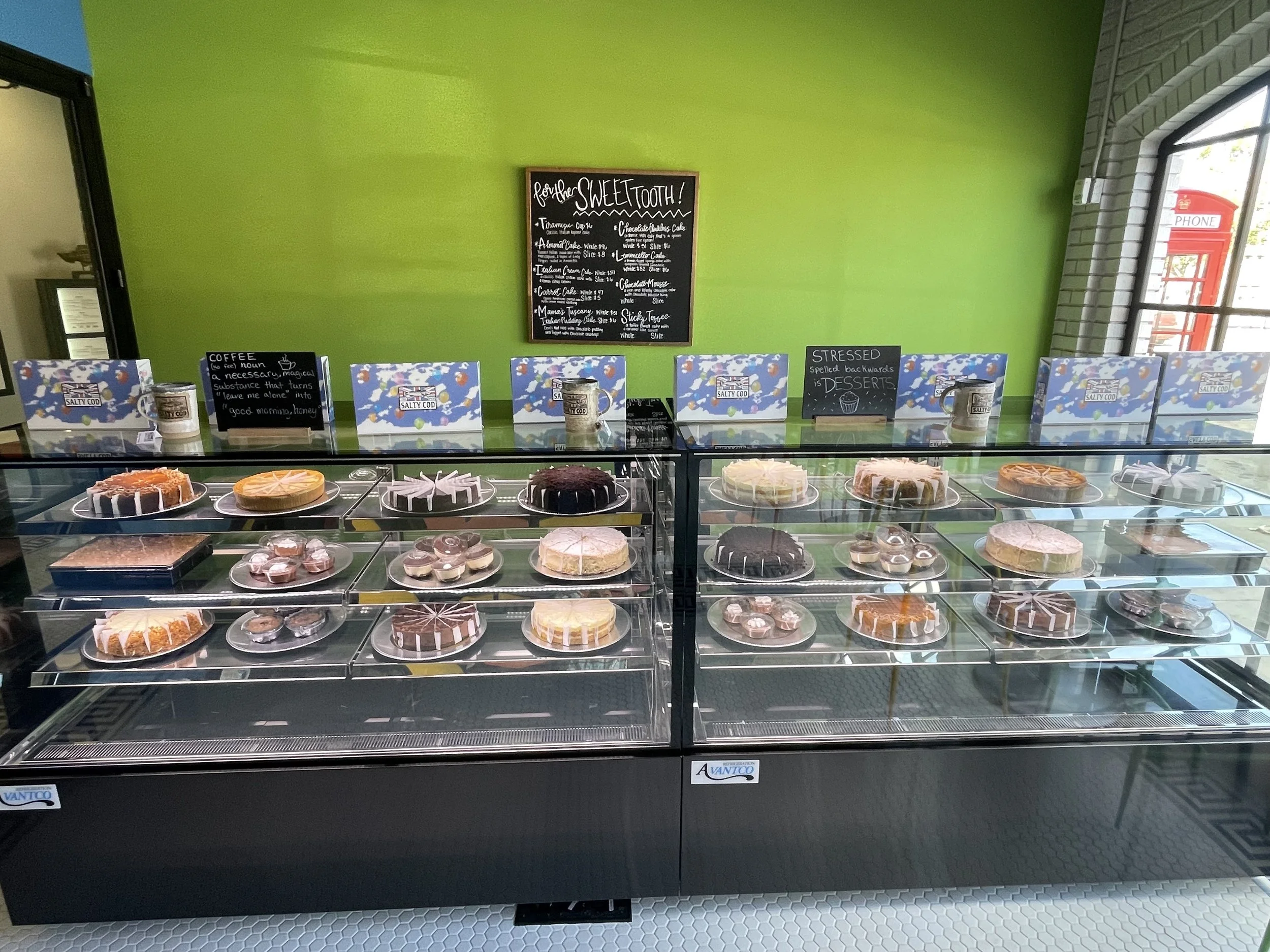 Gelato & Cakes — The Salty Cod