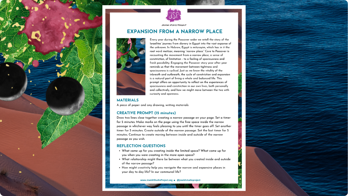 Promps & Exercises — Jewish Studio Project