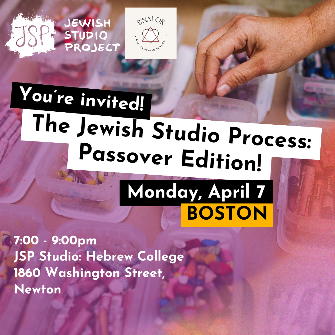 The Jewish Studio Process: Passover Edition - Boston — Jewish Studio ...