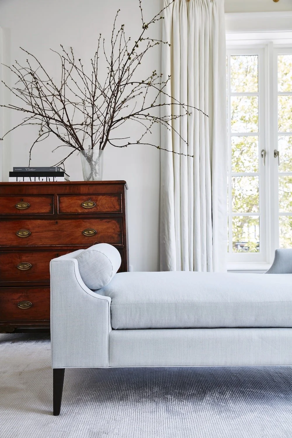 The Sandra Napper Double Chaise — Plum Furniture