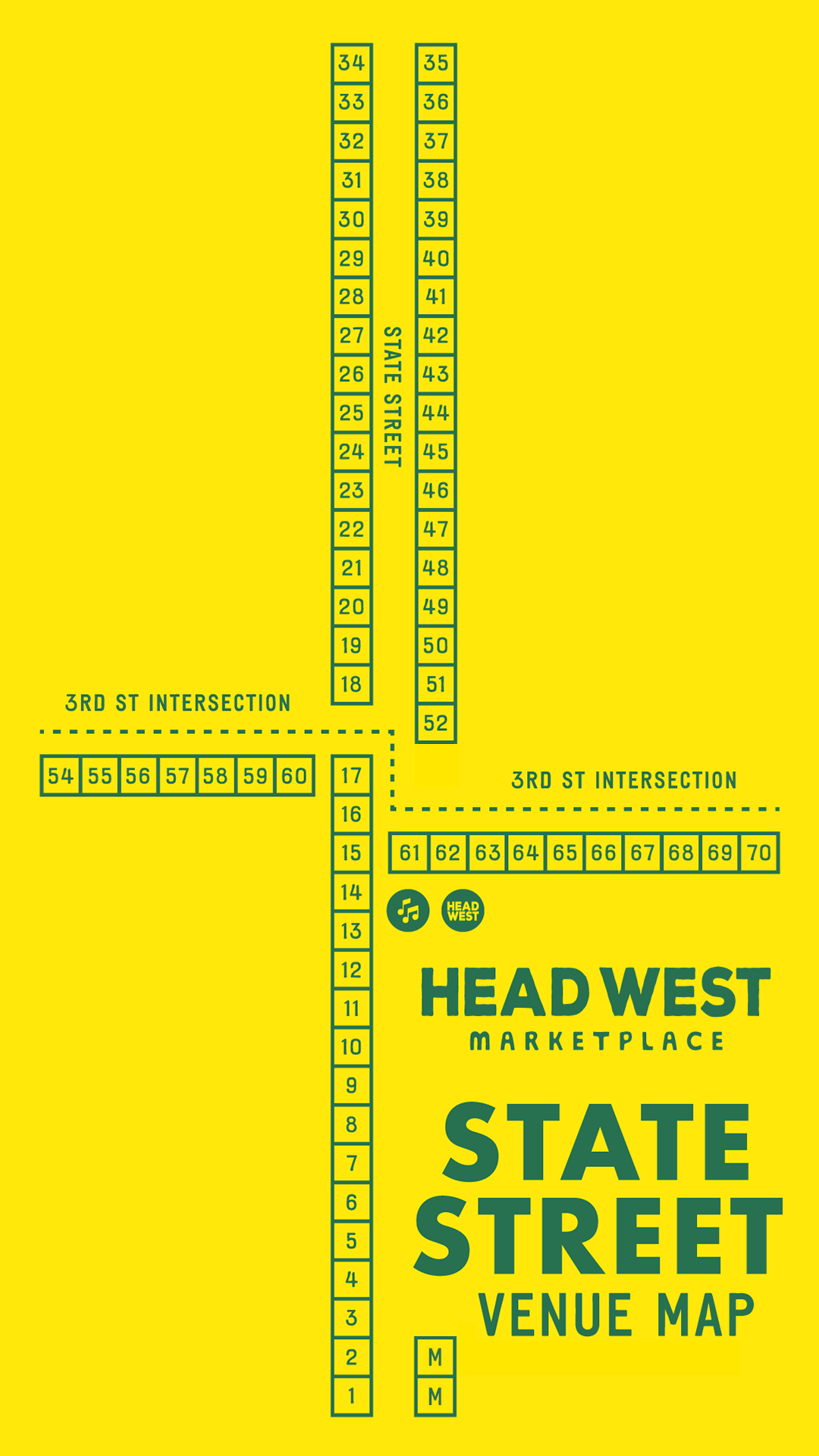 STATE STREET — HEAD WEST