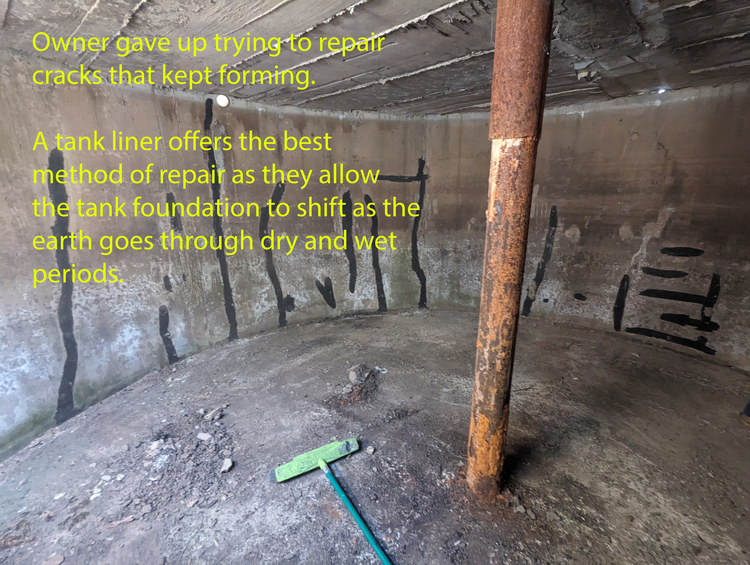 Concrete Water Tank Repair - Water Tank Liners - Southern NSW & North ...