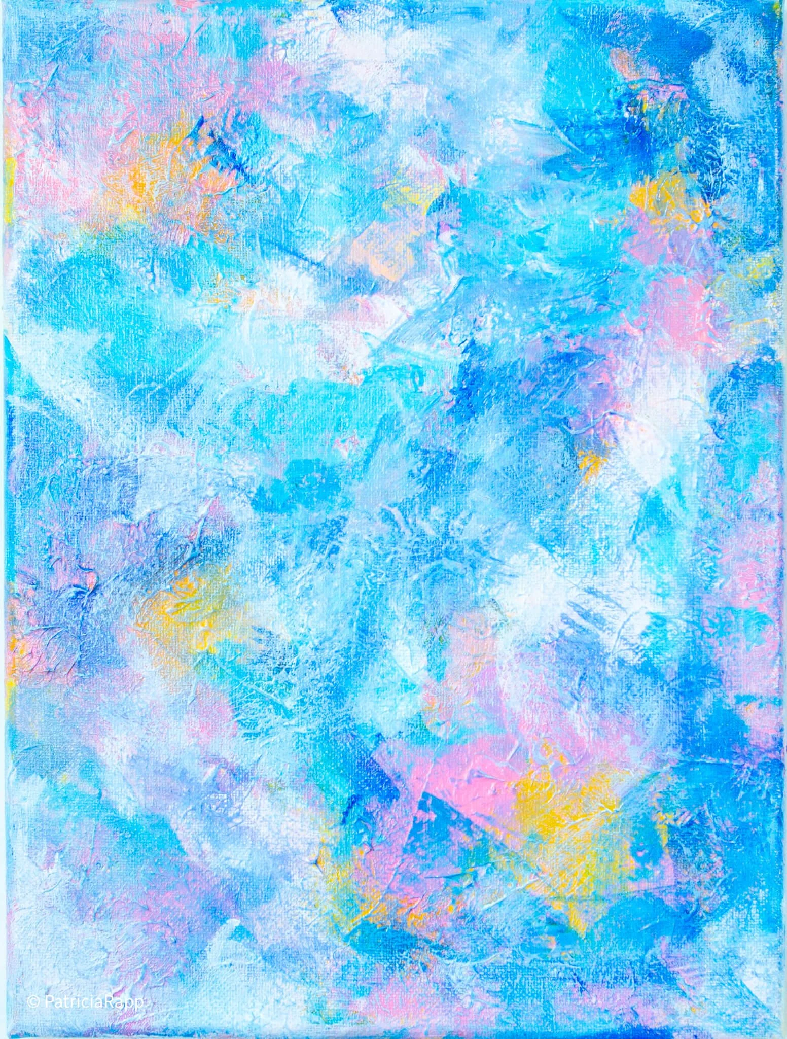 Patricia Rapp, Free, 2023. acrylic on canvas - 12" x 9" x 3/4 ...