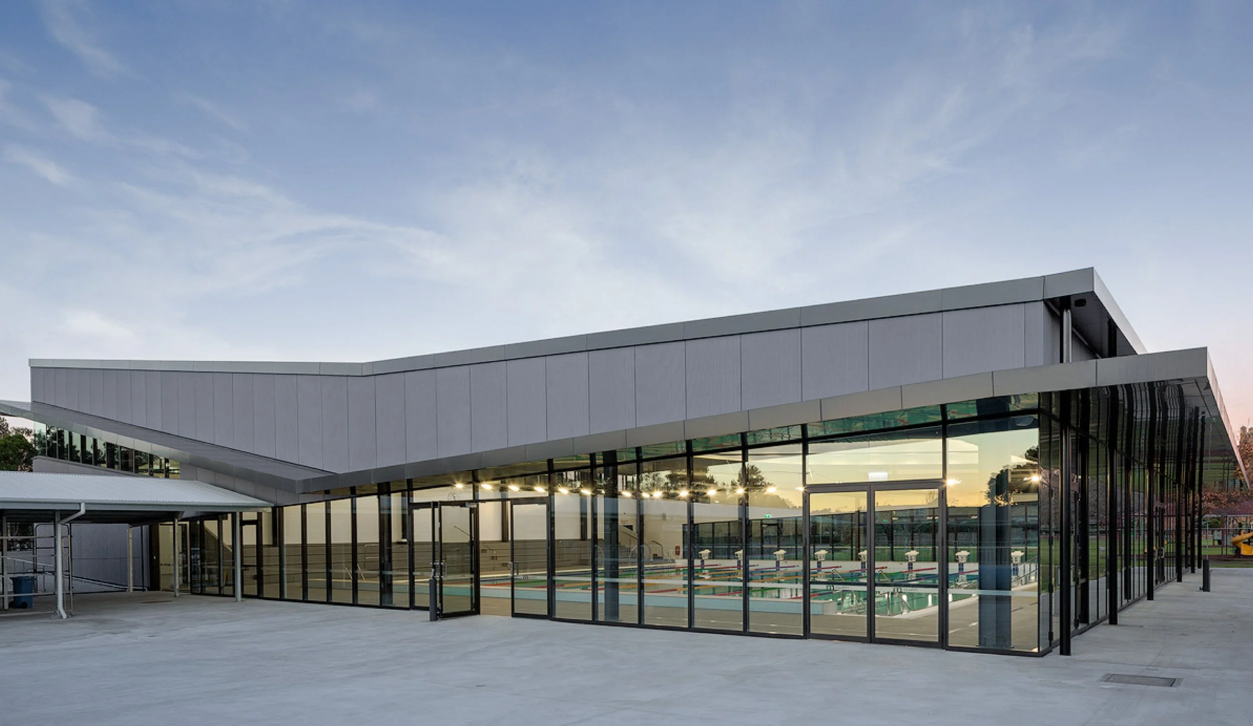 Swimming Pools & Granstands — PCW Commercial Windows