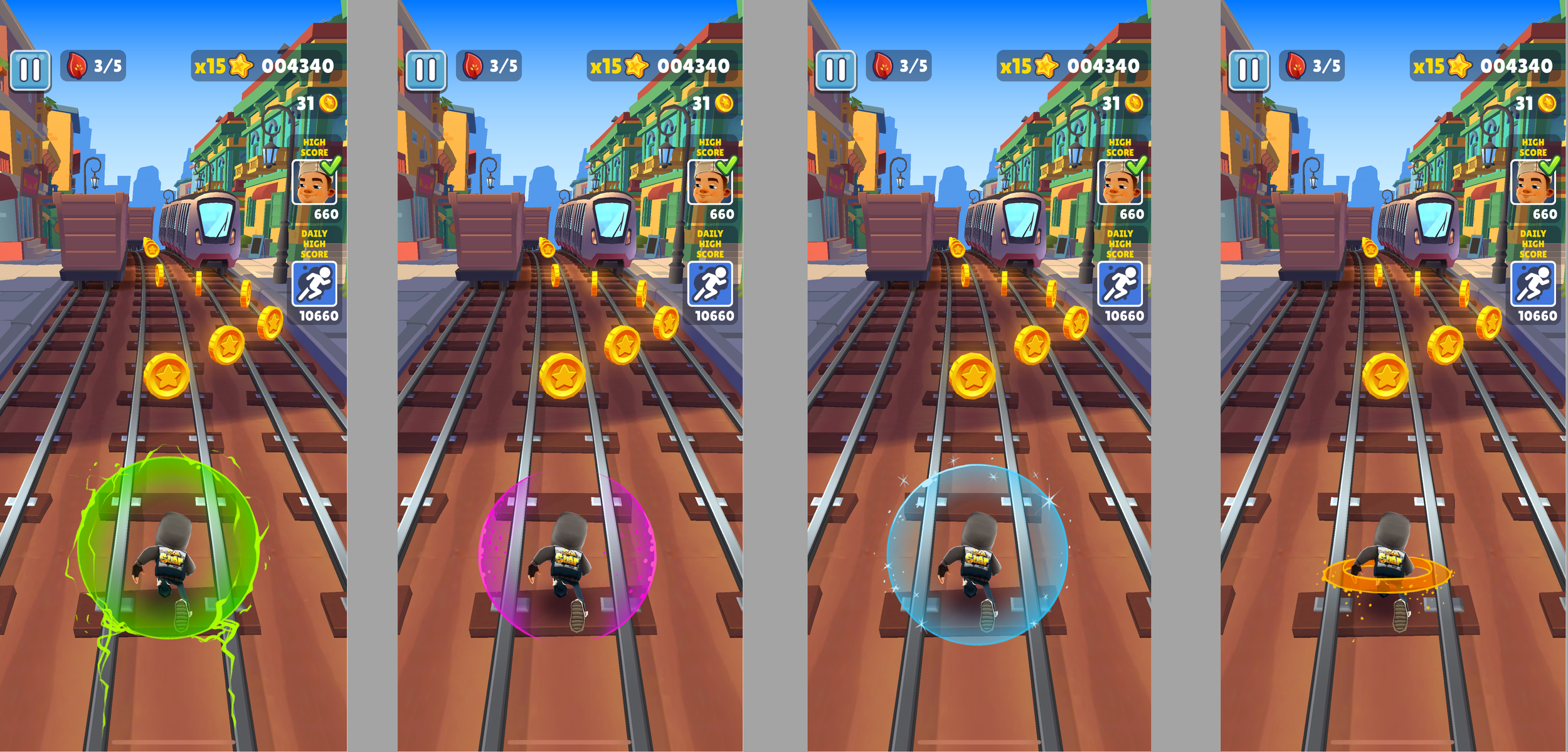 Subway Surfers Ui