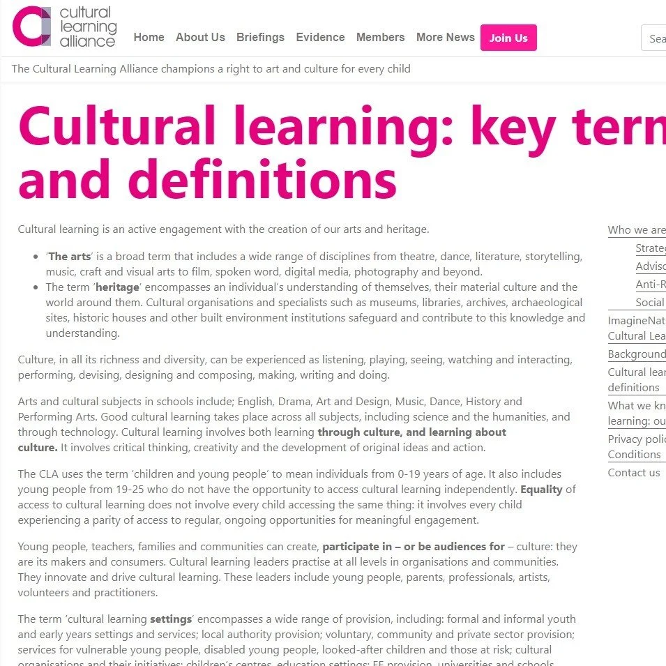 Cultural learning: key terms and definitions — Ignite Creativity