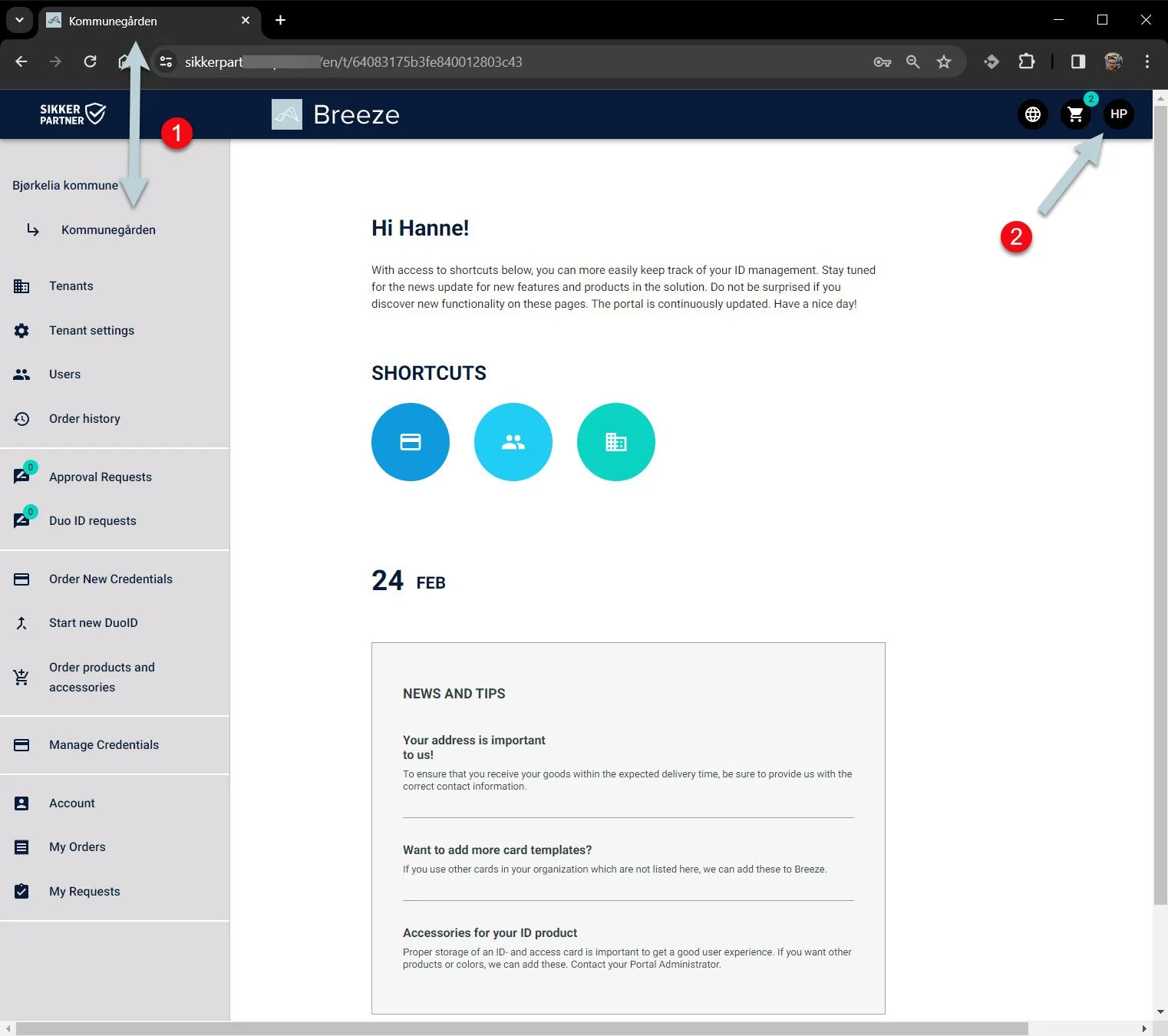 How to use Breeze — Breeze | secure identities