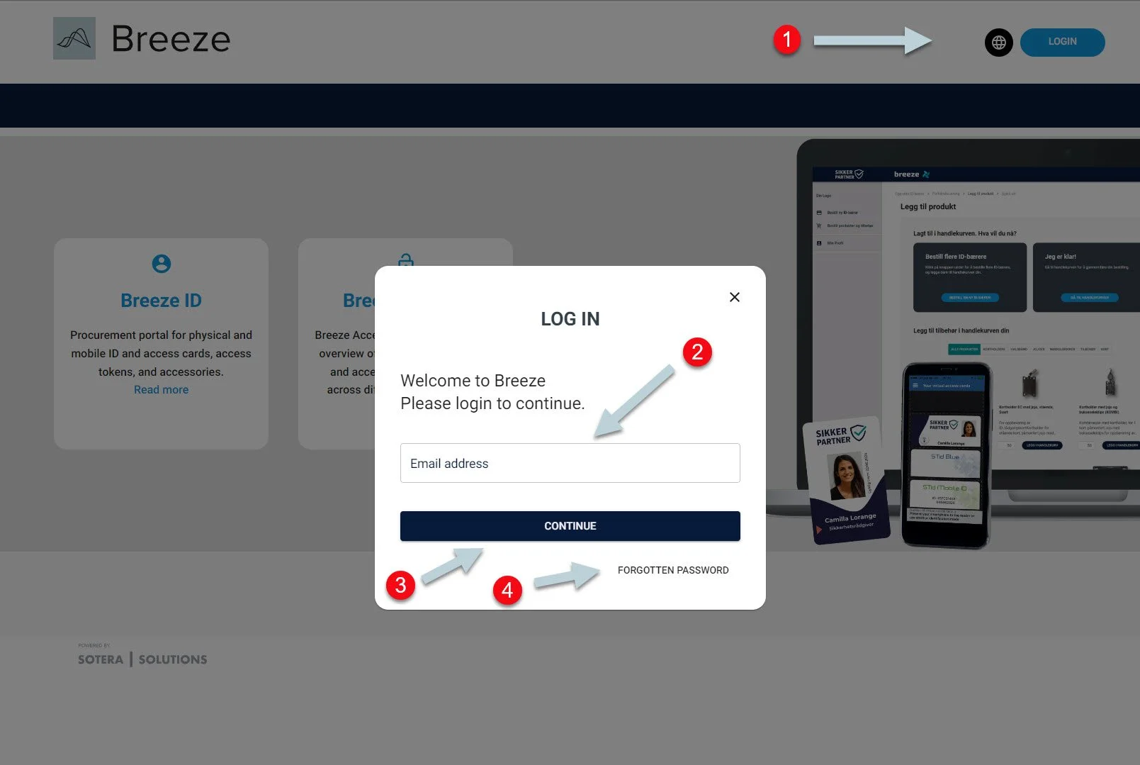 How to use Breeze — Breeze | secure identities