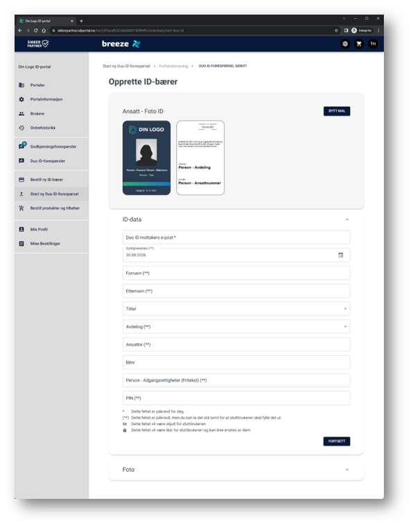 How to use Duo ID - administrator — Breeze | secure identities