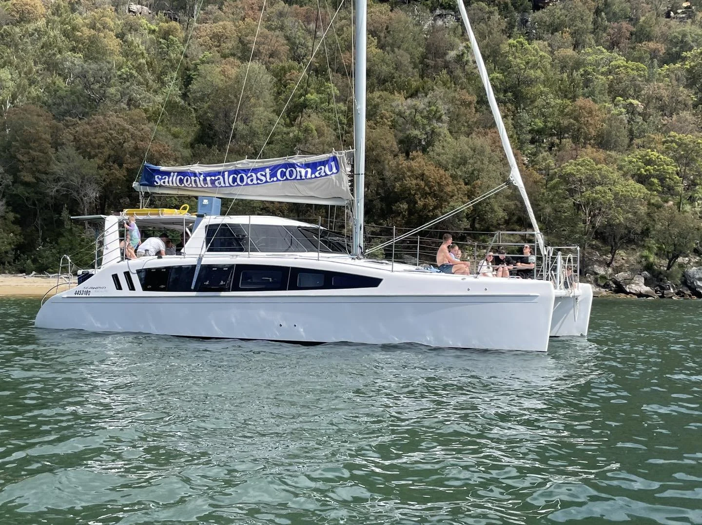 Yacht Charter | TABASCO - Catamaran | 10-25 guests — Sail Central Coast