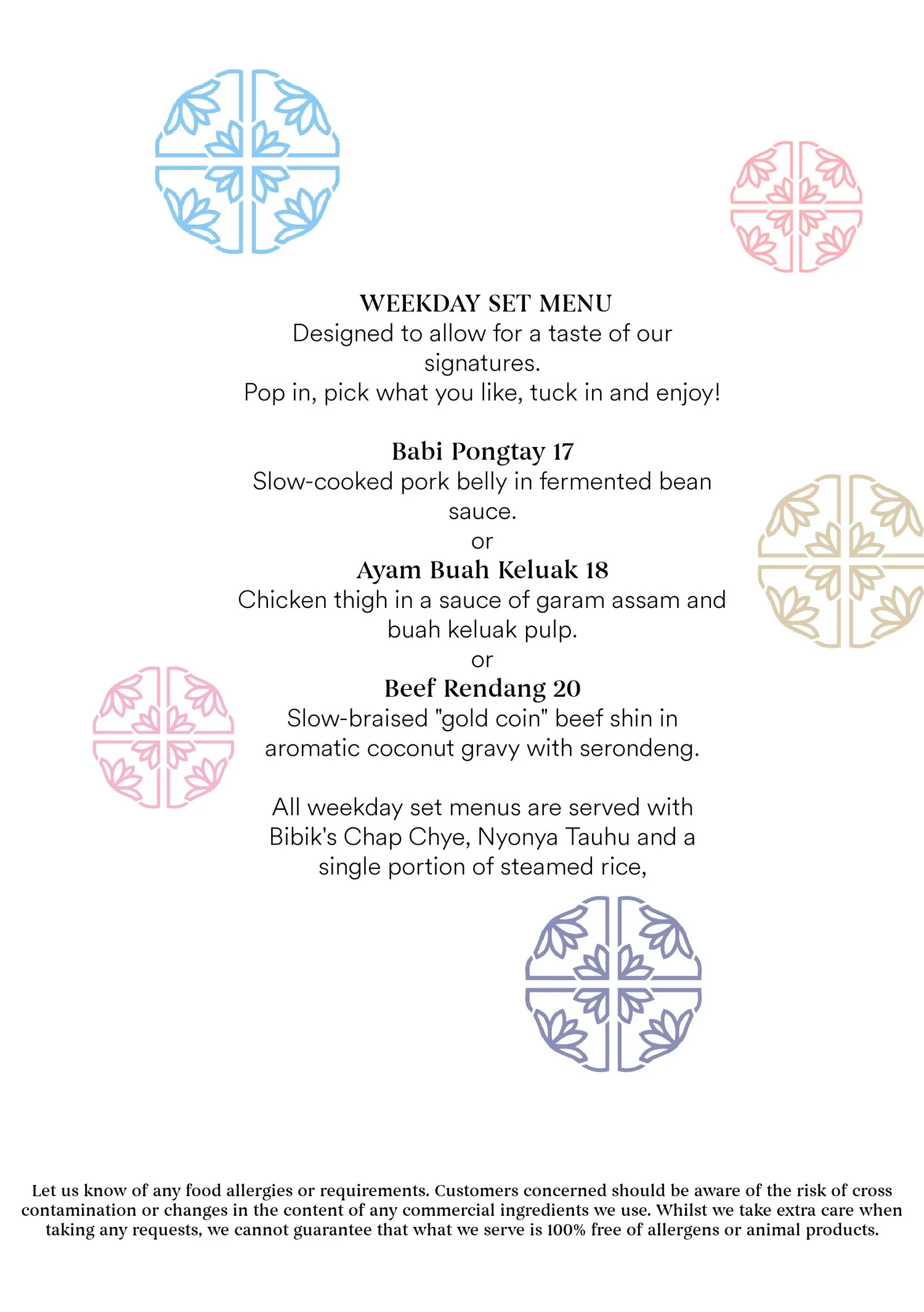 Menu — PeraMakan Restaurant