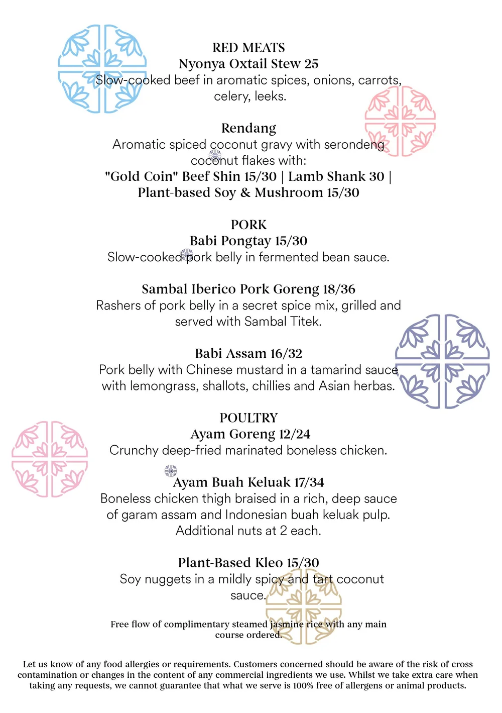 Menu — PeraMakan Restaurant