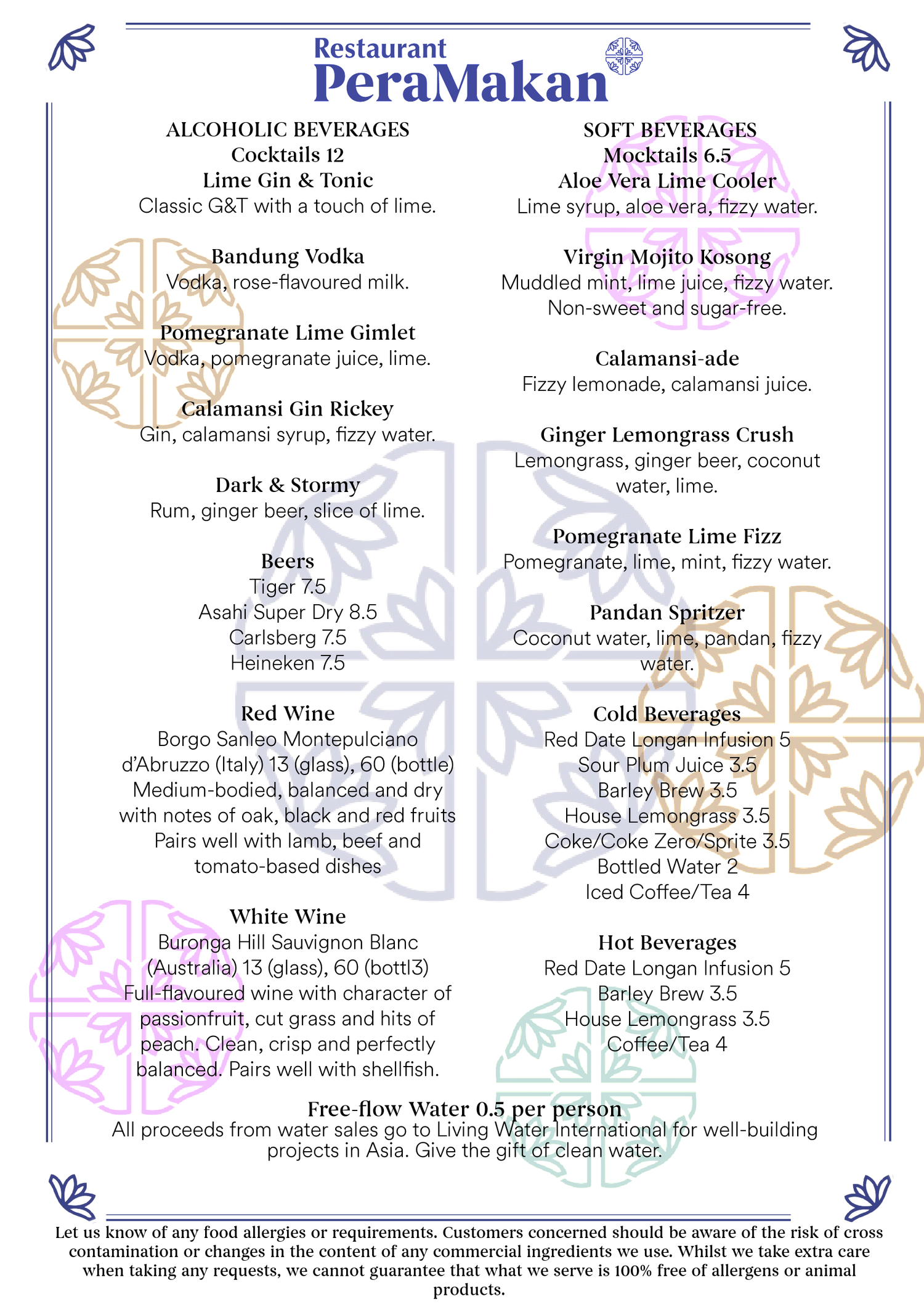 Menu — PeraMakan Restaurant