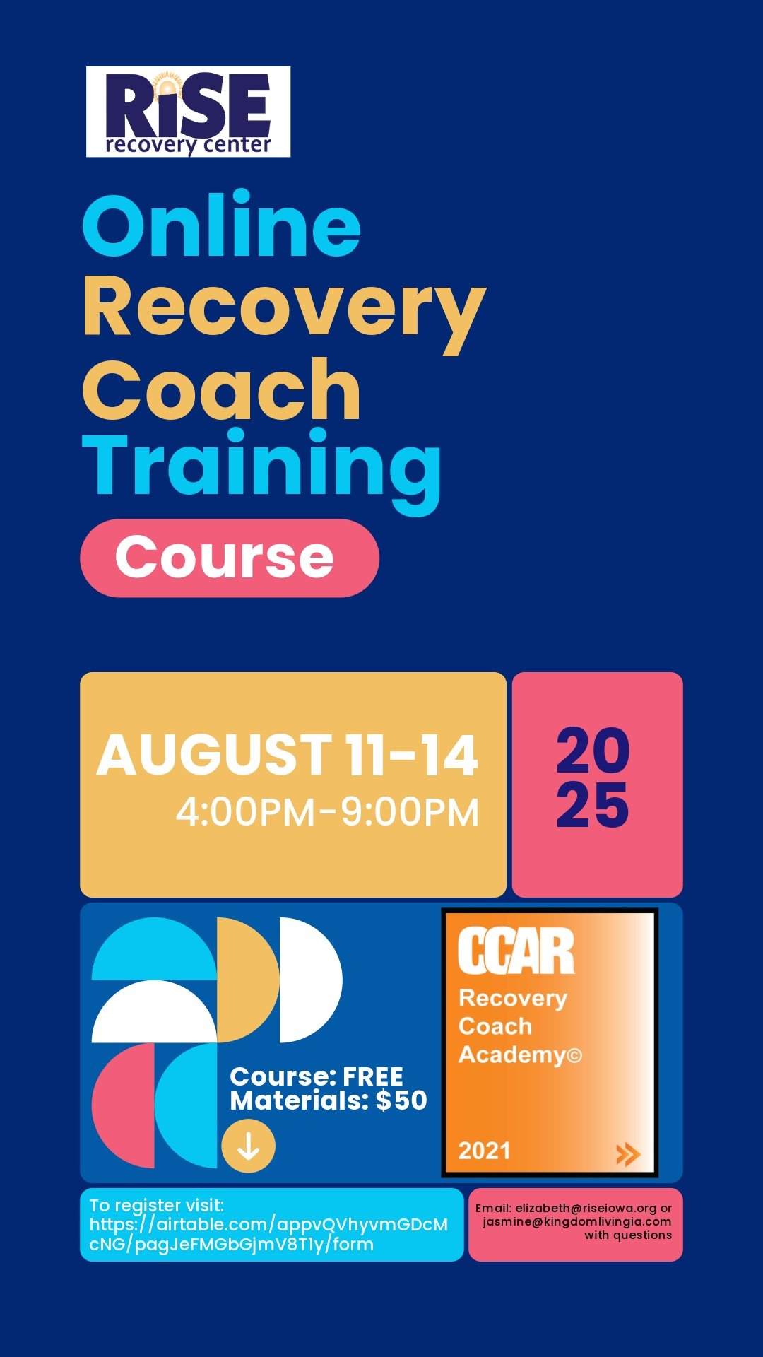 Recovery Coaching — Rise Recovery Center