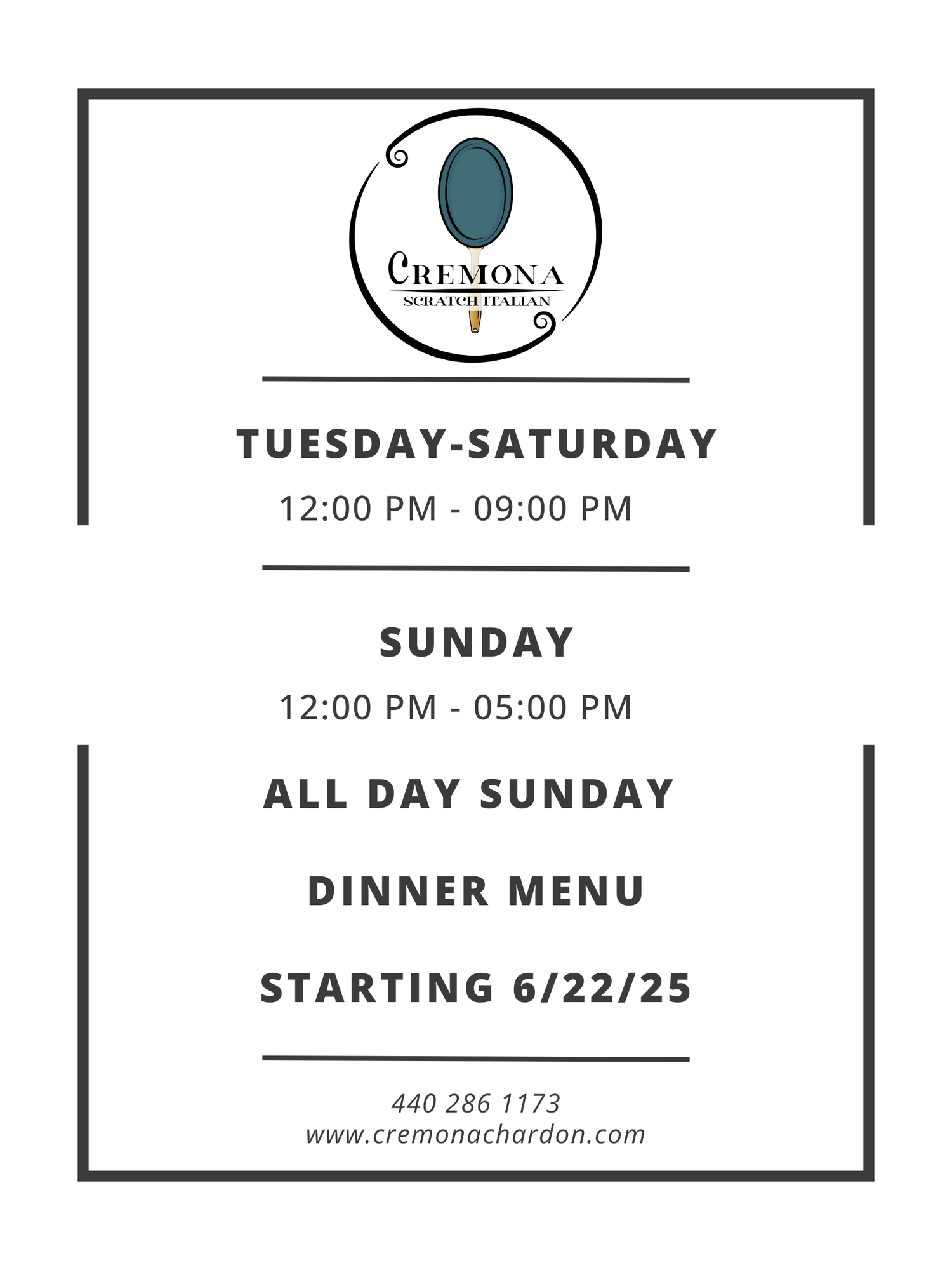 Cremona Scratch Italian | Experience Italian Dining Today