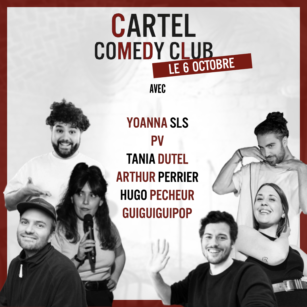 STANDUP ET RESERVATIONS — Cartel Comedy Club