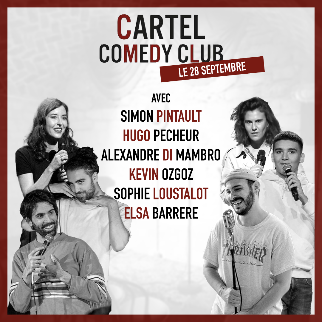 STANDUP ET RESERVATIONS — Cartel Comedy Club