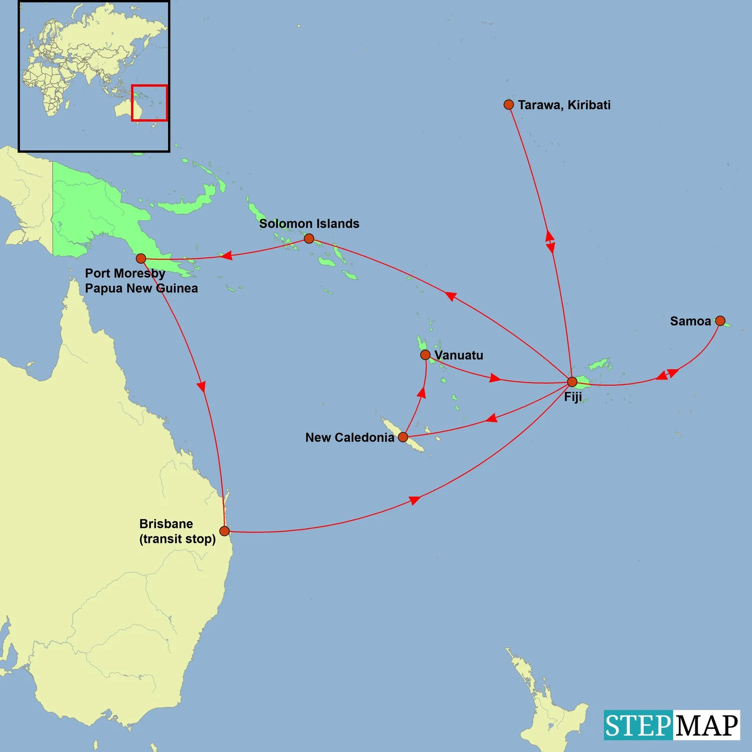 Pacific Islands Small Group Tour — Undiscovered Destinations