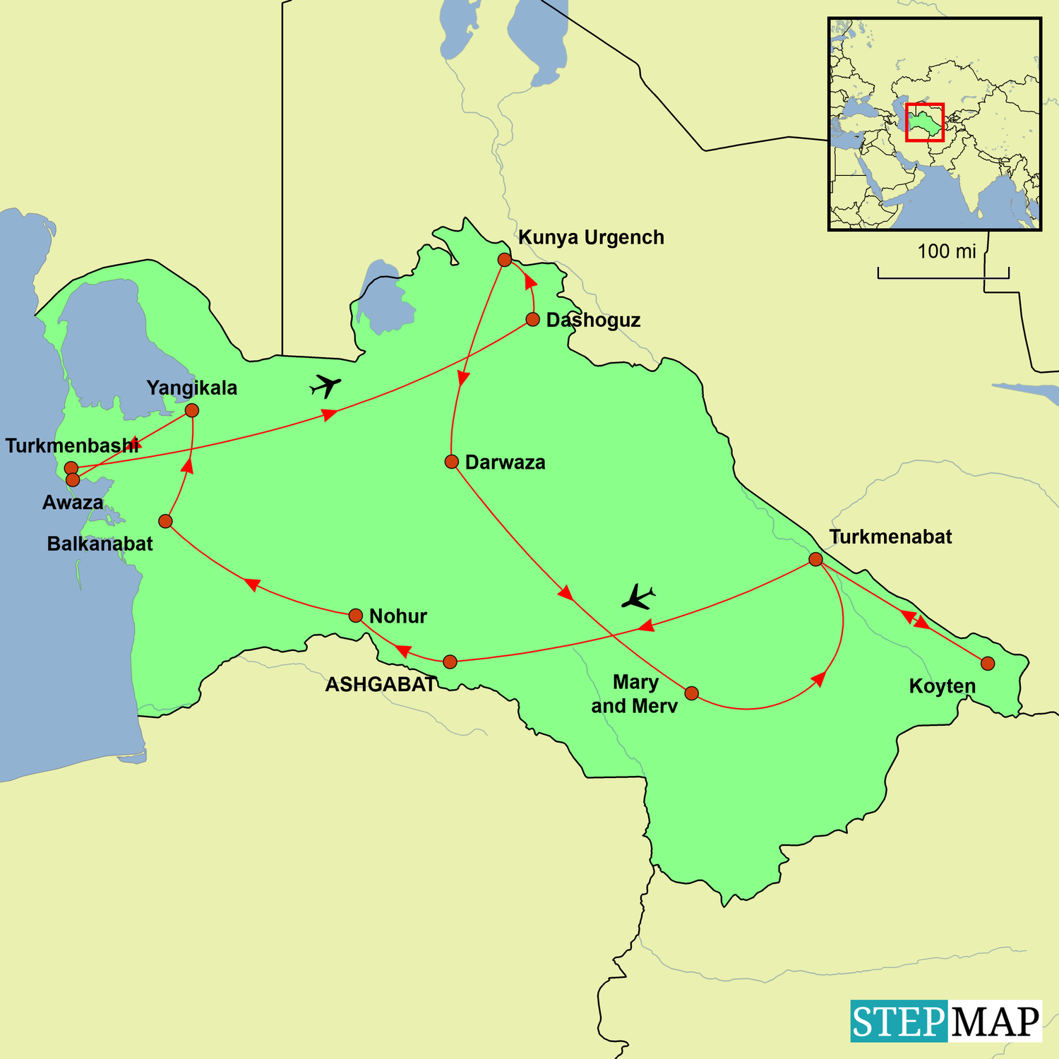 Turkmenistan cultural tour, mysteries of the desert | Responsible Travel