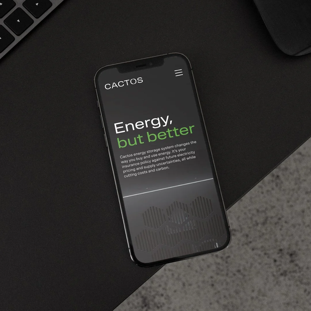Cactos – Energy, but better. — (Studio) Chris Bolton