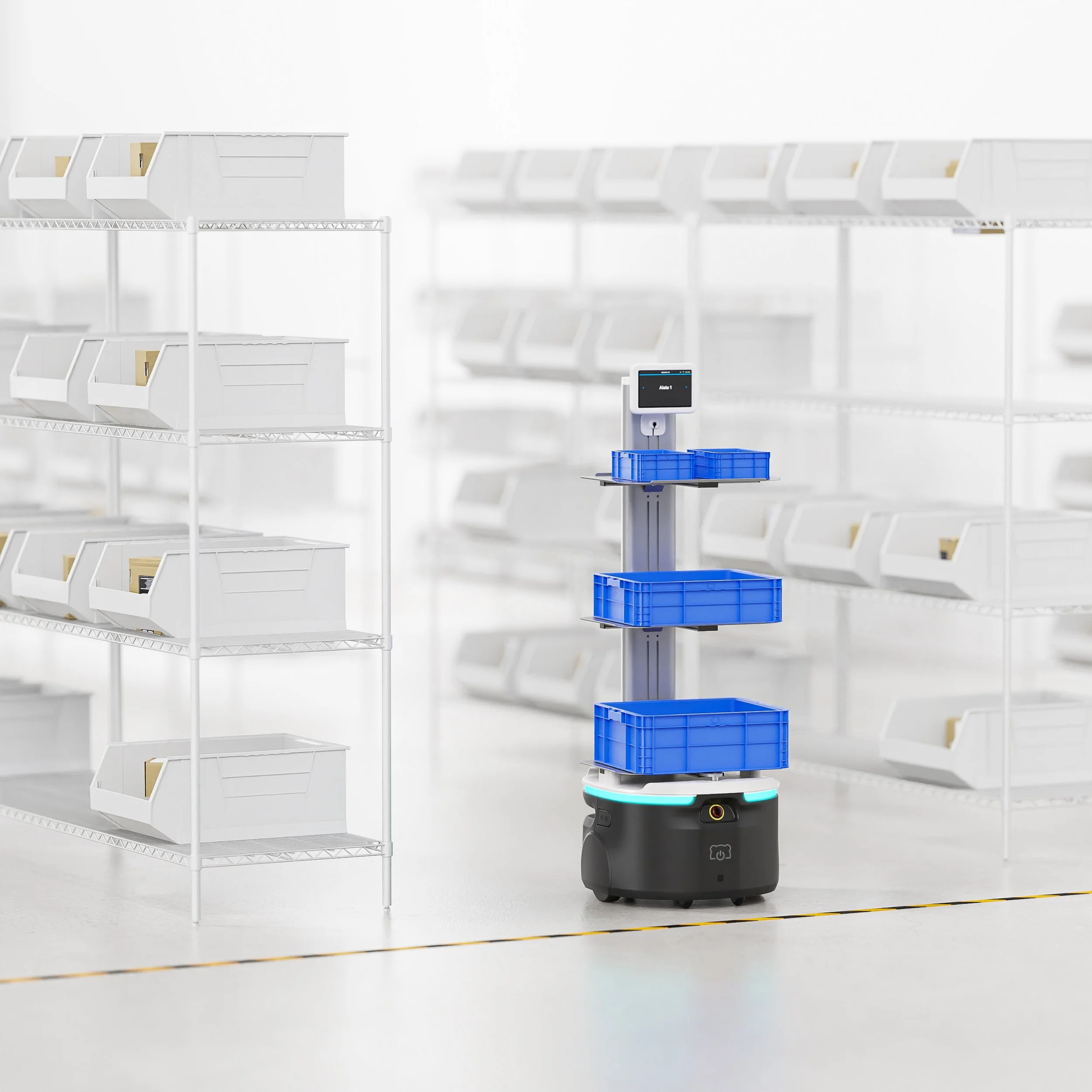 Carti 100: Advanced AMR for Logistics Automation — Bear Robotics