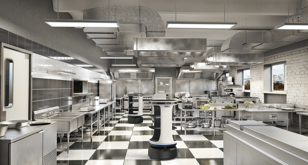 AI Food Delivery Robots for Ghost Kitchens Operations — Bear Robotics