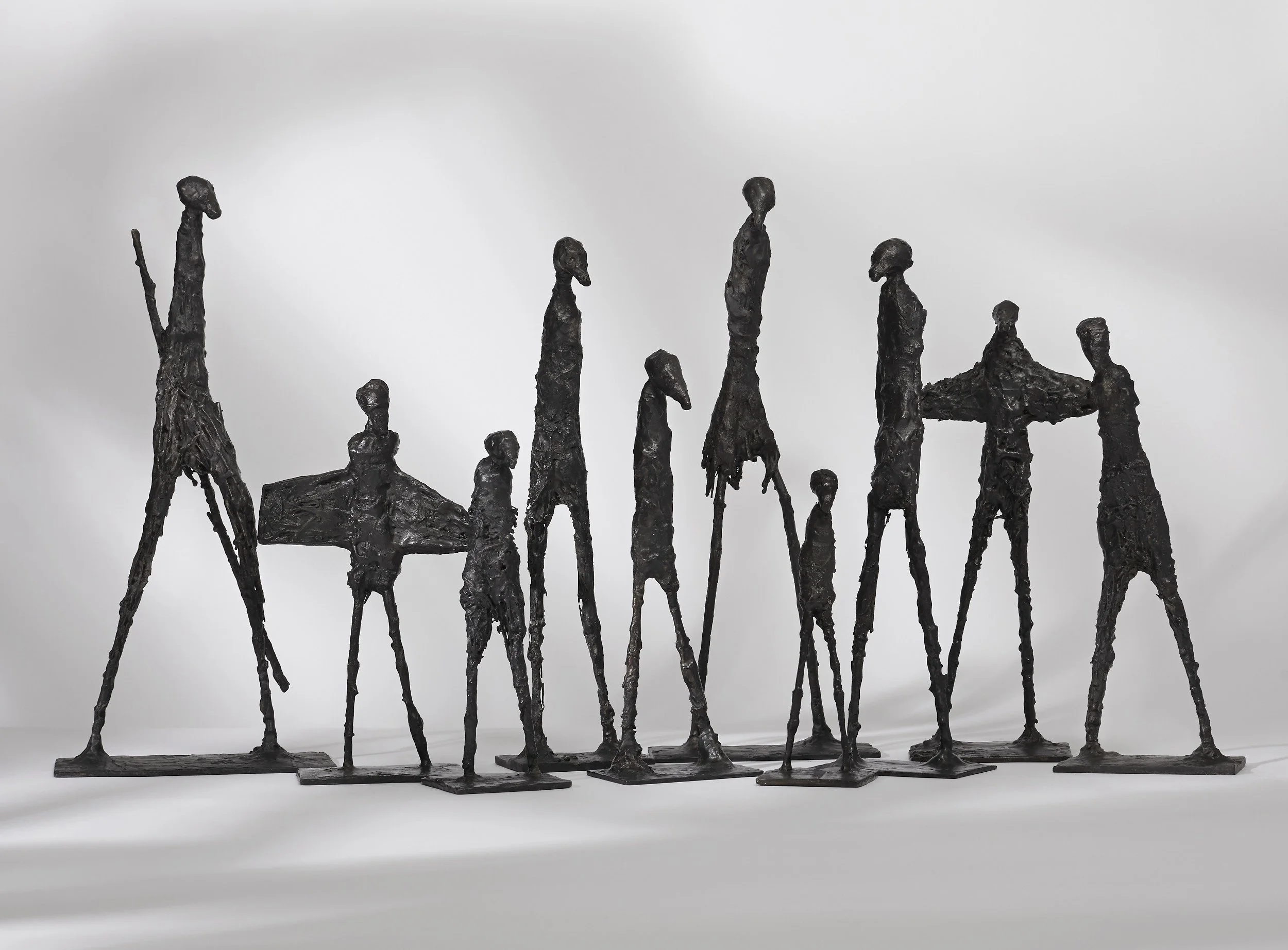 Black Fine Art Sculptures People