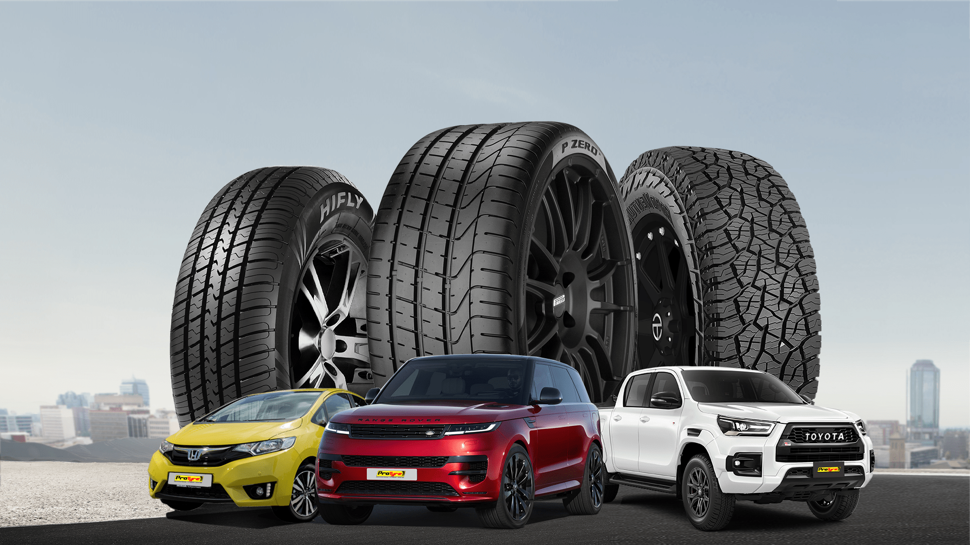 Buy Tyres - Protyre Fitment Centres - Premium or Budget